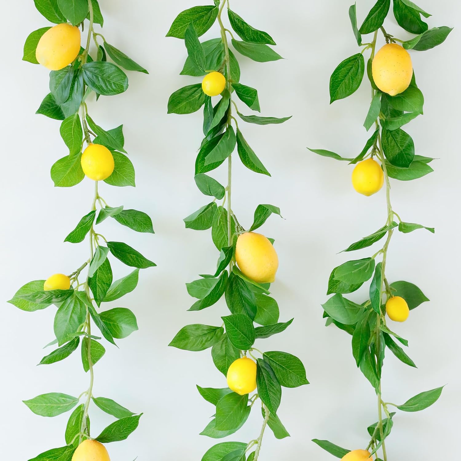 Amazon.com: Dallisten 3 Strands Lemon Artificial Vines, 71" Lemon Silk ...