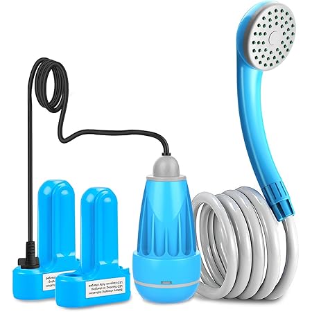Amazon.com : Hike Crew Portable Propane Water Heater & Shower Pump ...