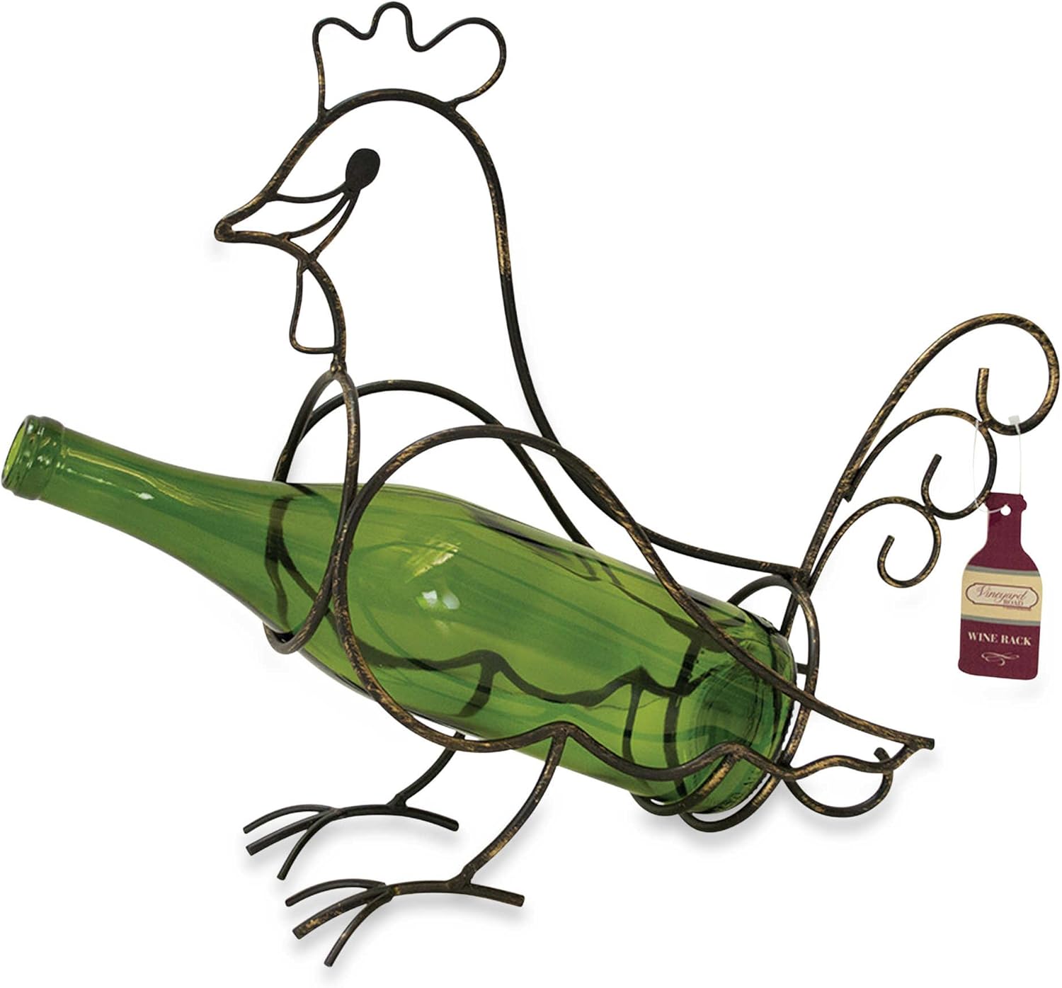 Amazon.com: Boston Warehouse Rustic Chic Style Vineyard Road Rooster ...