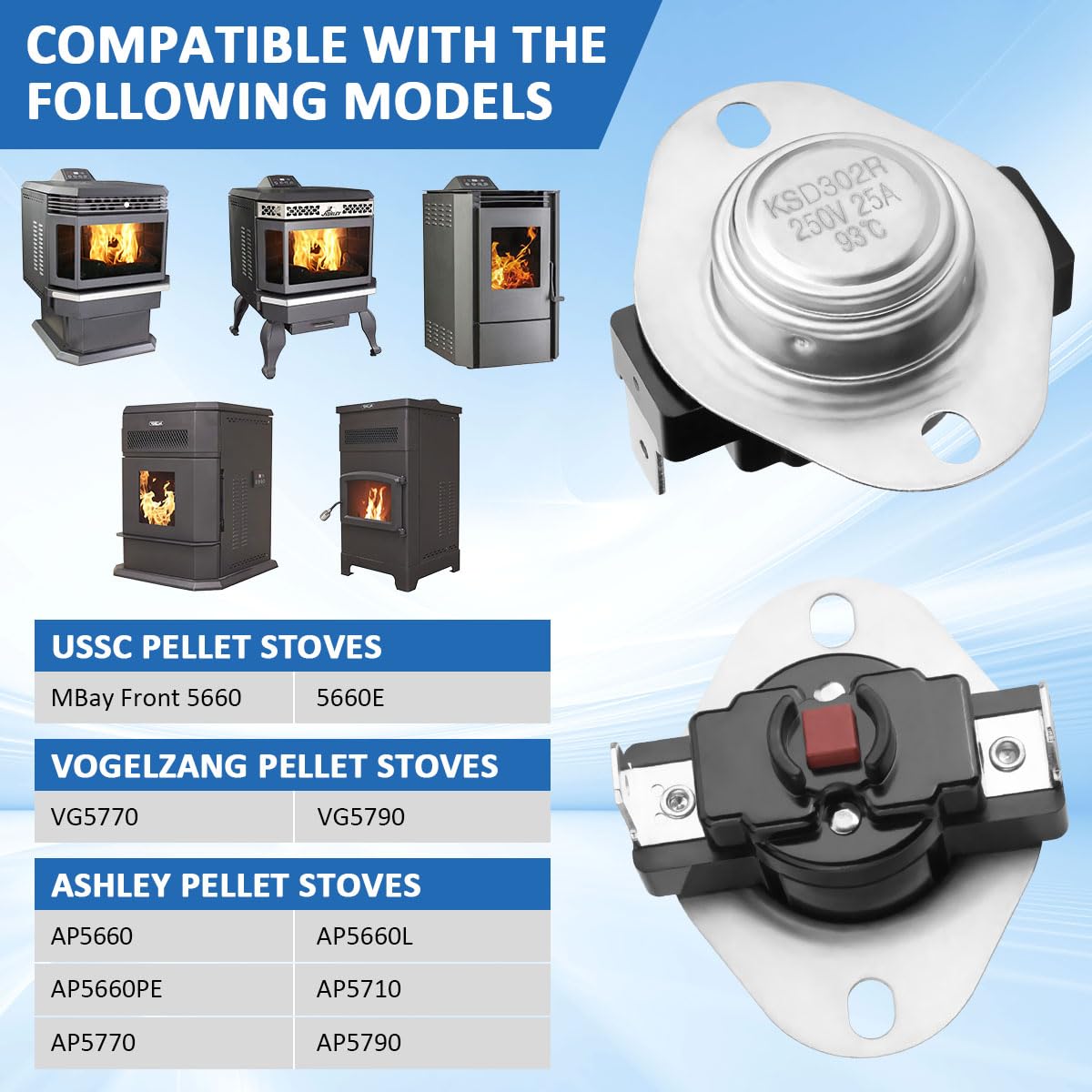 Snapklik.com : WKZO 80601 High Temp Limit Switch For Vogelzang VG5790 ...