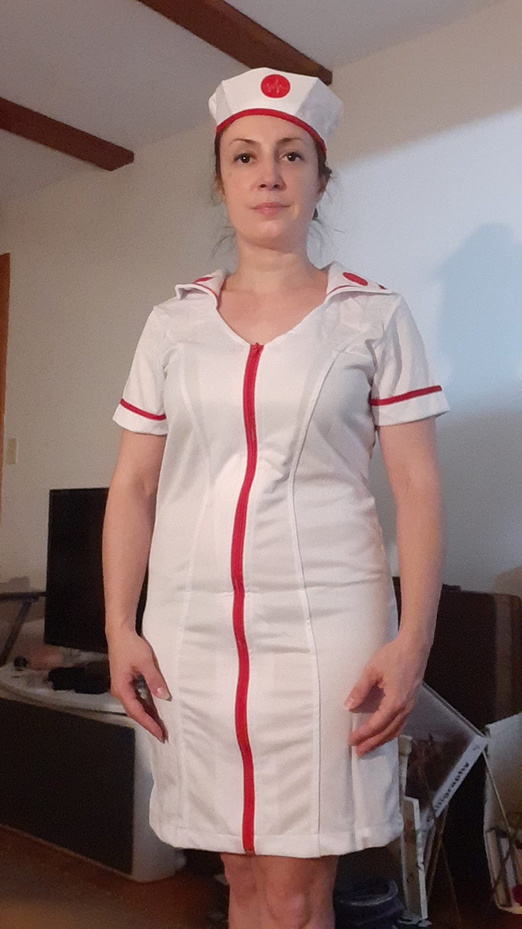$7/mo - Finance Smiffys Fever No Nonsense Nurse Costume | Buy Now, Pay ...