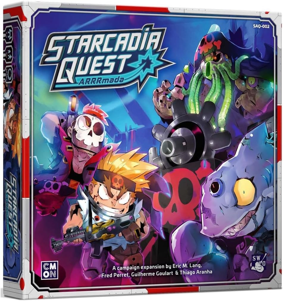 Amazon.com: CMON Starcadia Quest: ARRRmada : Toys & Games