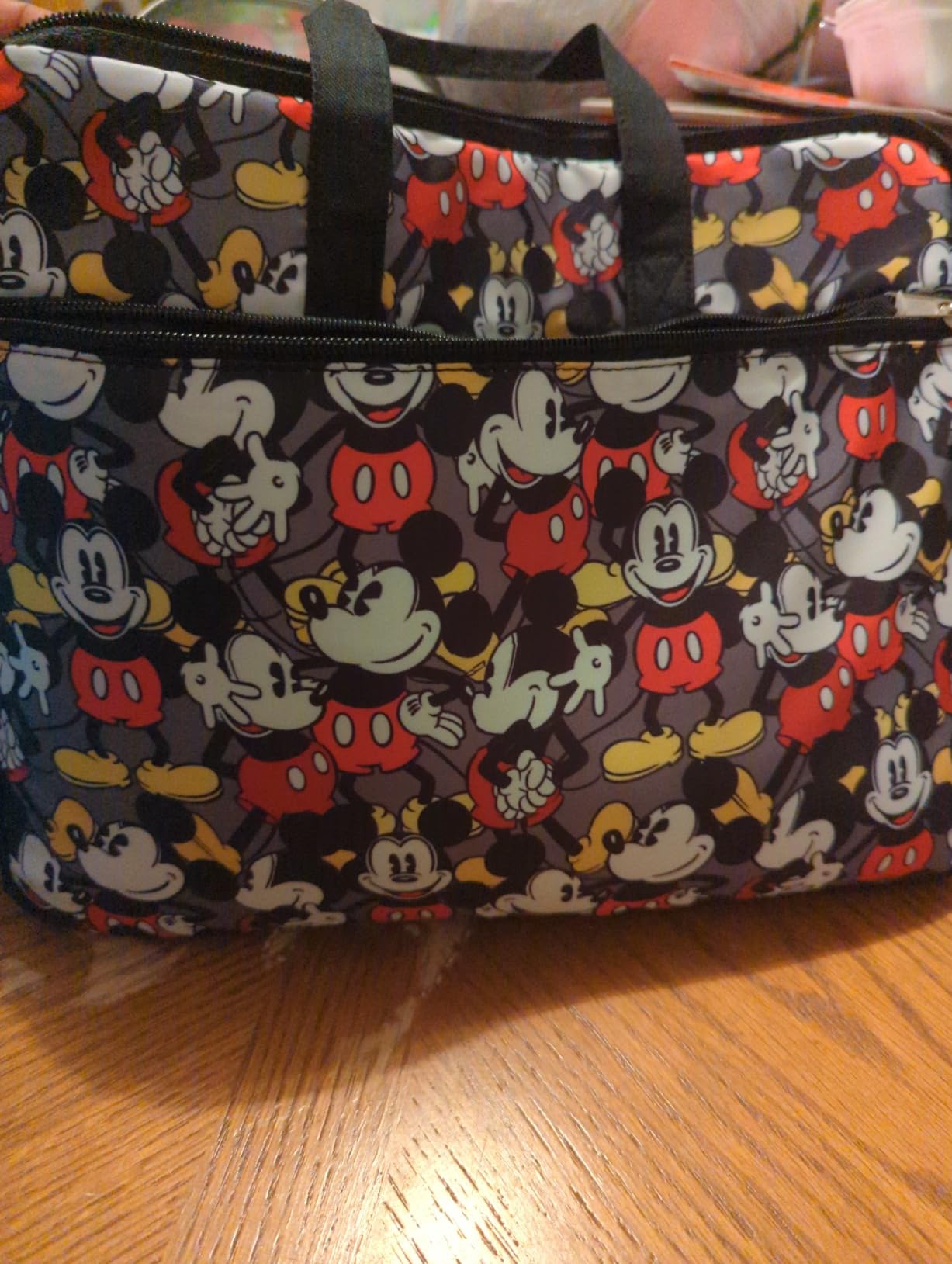 Amazon.com: Fast Forward Tablet Bag- Mickey Mouse All Over Print Tablet ...