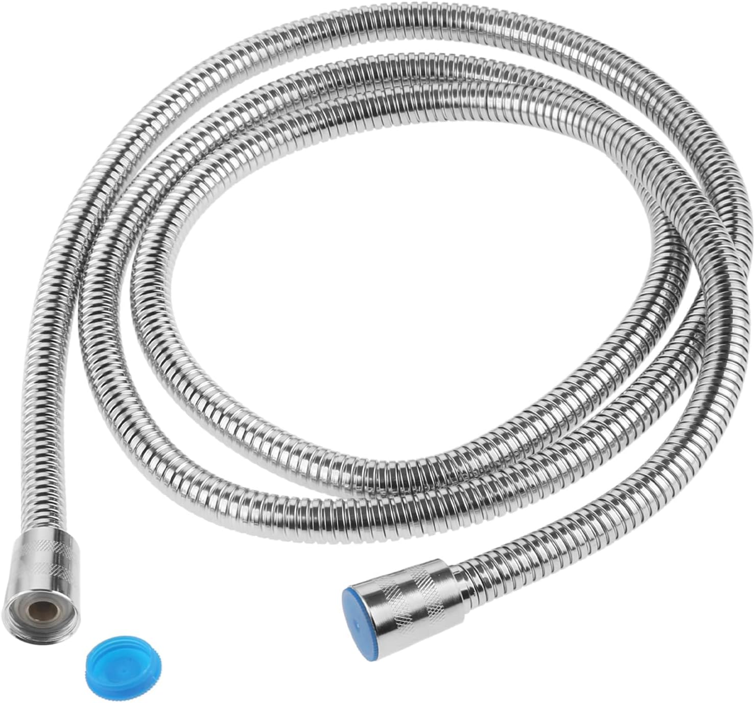 DRELD 2m Shower Hose, 1/2" BSP Stainless Steel Shower Cable Shower Pipe ...