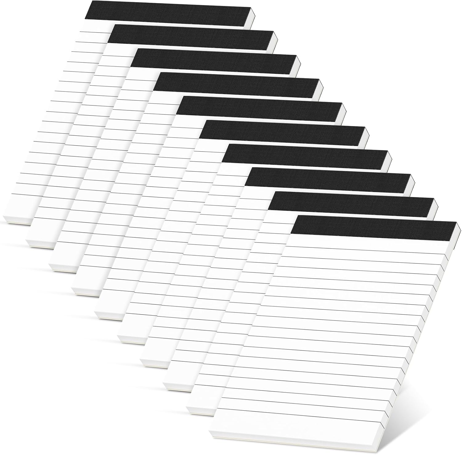 Note Pads, 10 Pack Small Notepads 4x6, Lined Paper Pads 4x6 Pads of ...