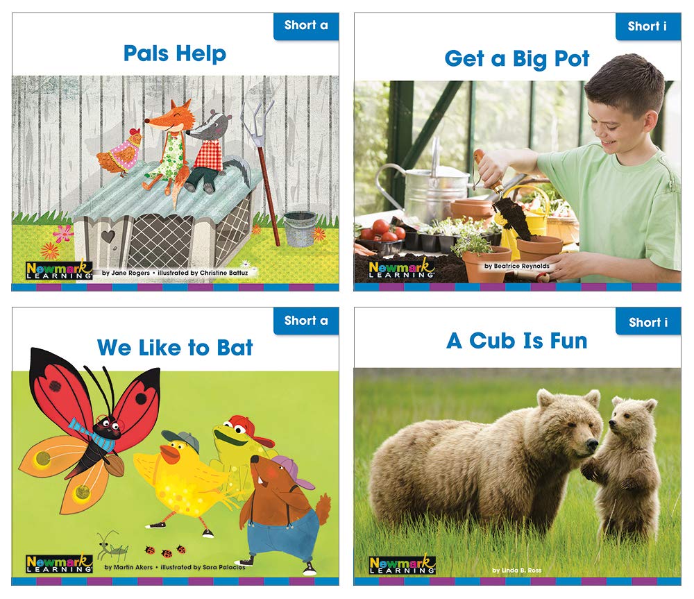 Snapklik.com : Phonics Readers Boxed Set 3 Short Vowels, Consonant ...