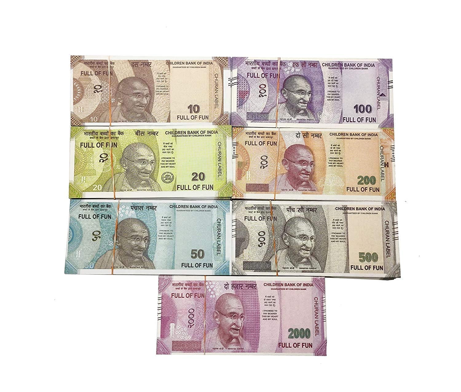Buy MUREN Fake currency /nalki note/ playing currency for kids/ indian ...