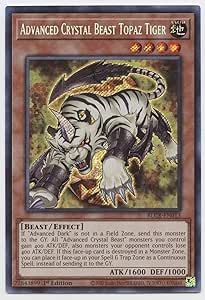 Amazon.com: Advanced Crystal Beast Topaz Tiger - BLCR-EN013 - Secret ...