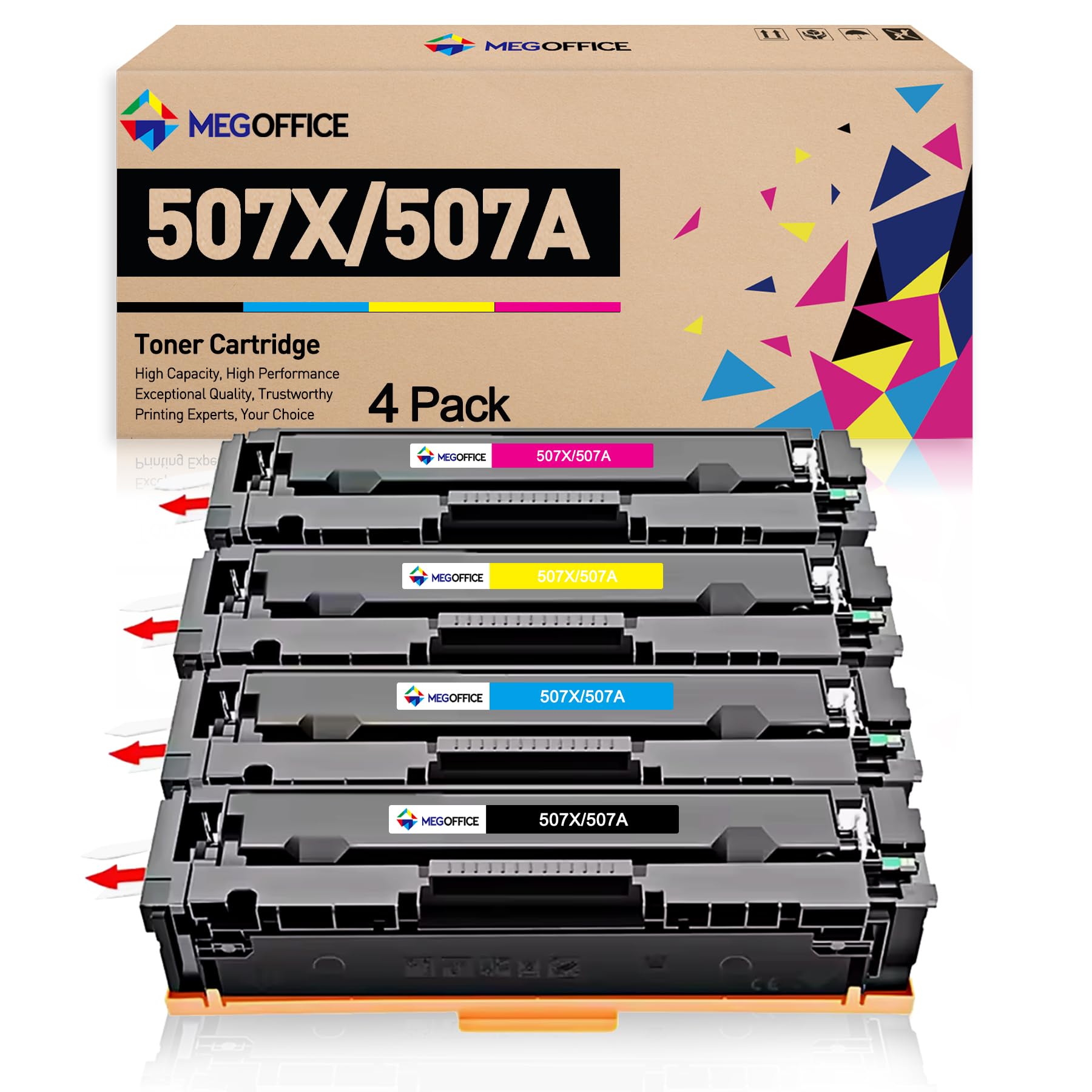 Amazon.com: MEGOFFICE Compatible Toner Cartridge Replacement for HP ...