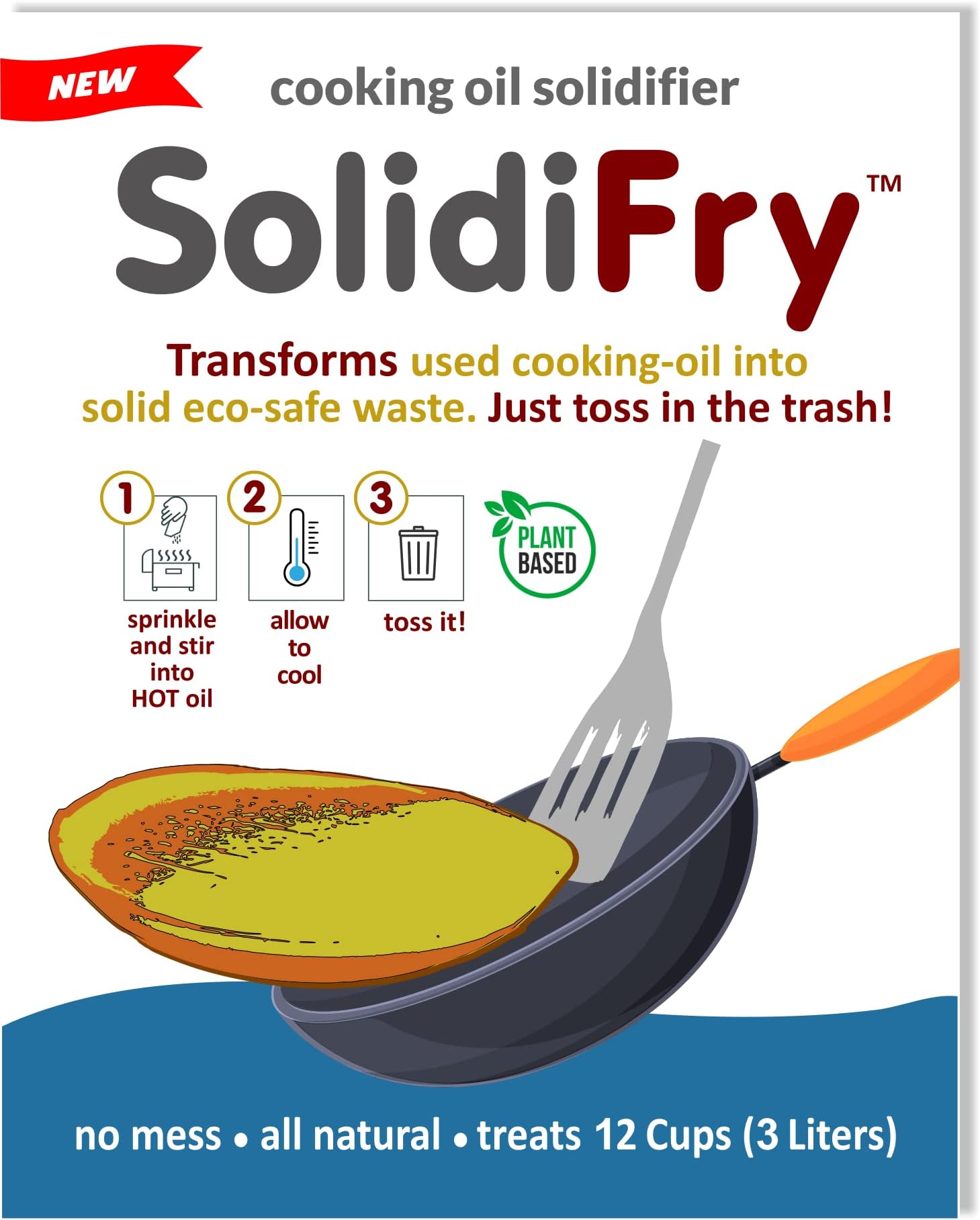 Amazon.com: LaSyL Natural Cooking Oil Solidifier Powder, Harden Up to 2 ...