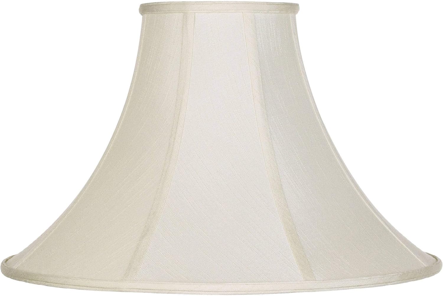 Creme Large Bell Lamp Shade 7" Top x 20" Bottom x 13.75" Slant x 12.25 ...