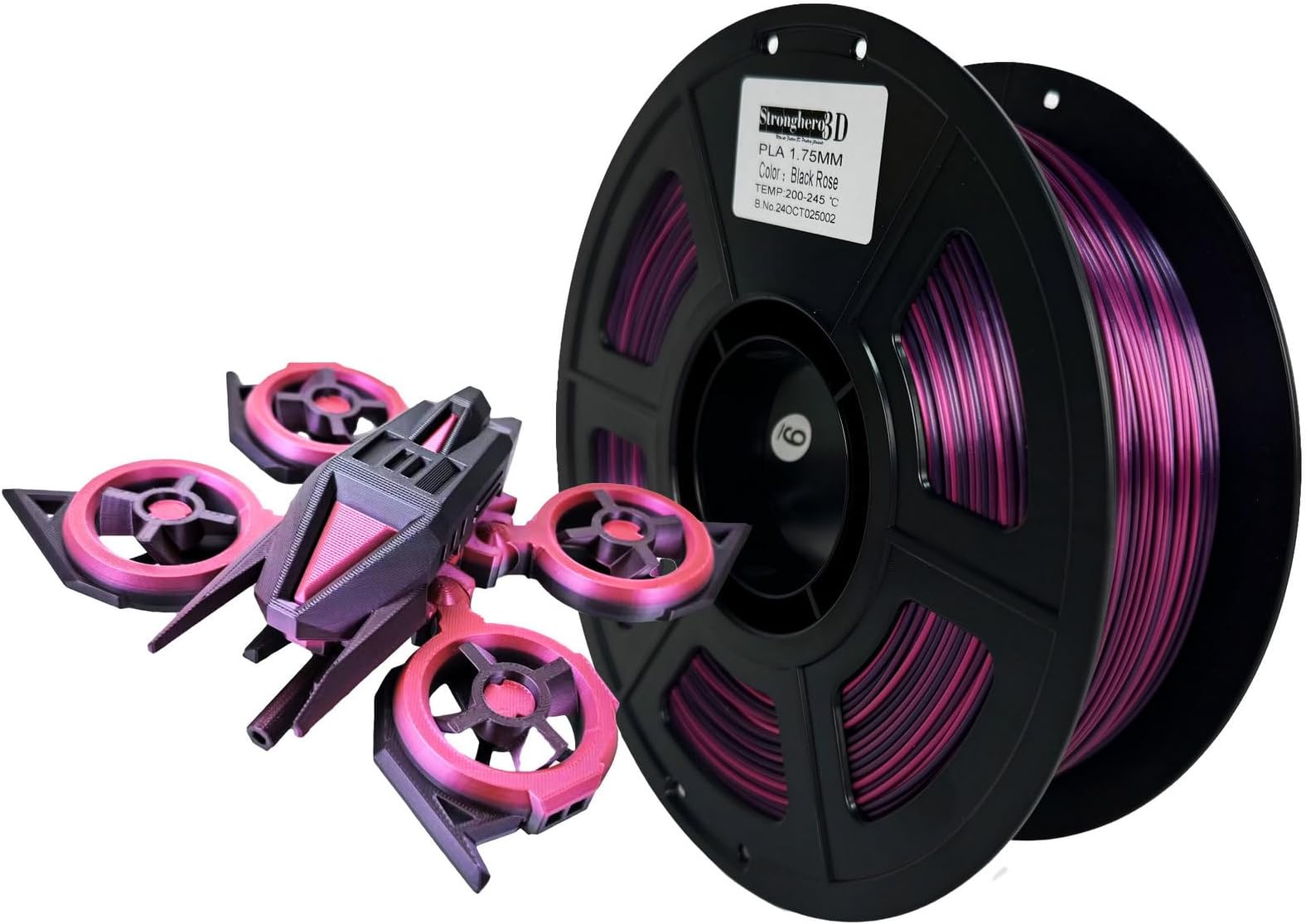 Amazon.com: VOXELAB Silk PLA Filament 1.75mm, Smooth Color-Changing ...