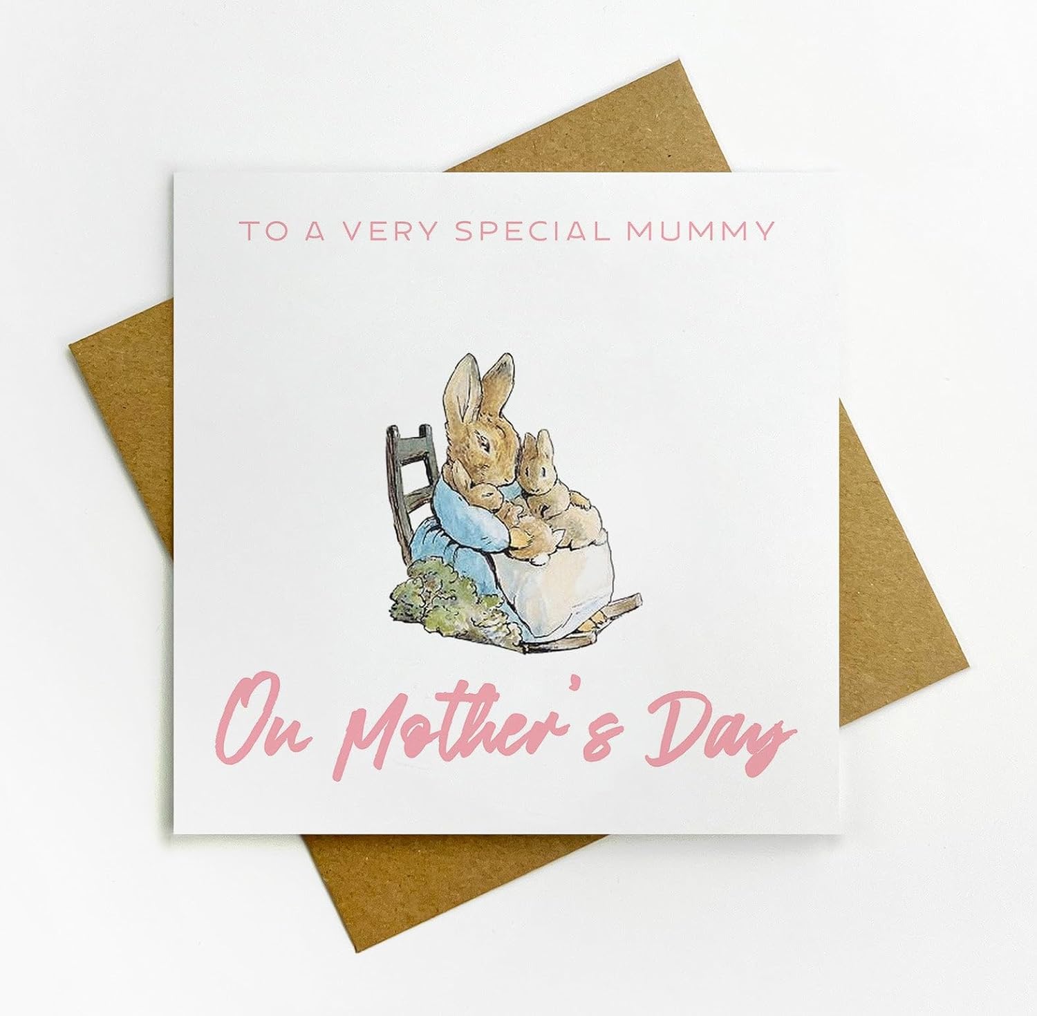 Beautiful Peter Rabbit Mother's Day Card for Mummy : Amazon.co.uk ...