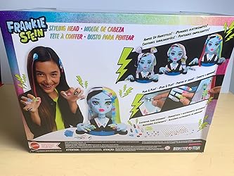 Amazon.com: Monster High Frankie Stein Doll Head for Hair Styling with ...