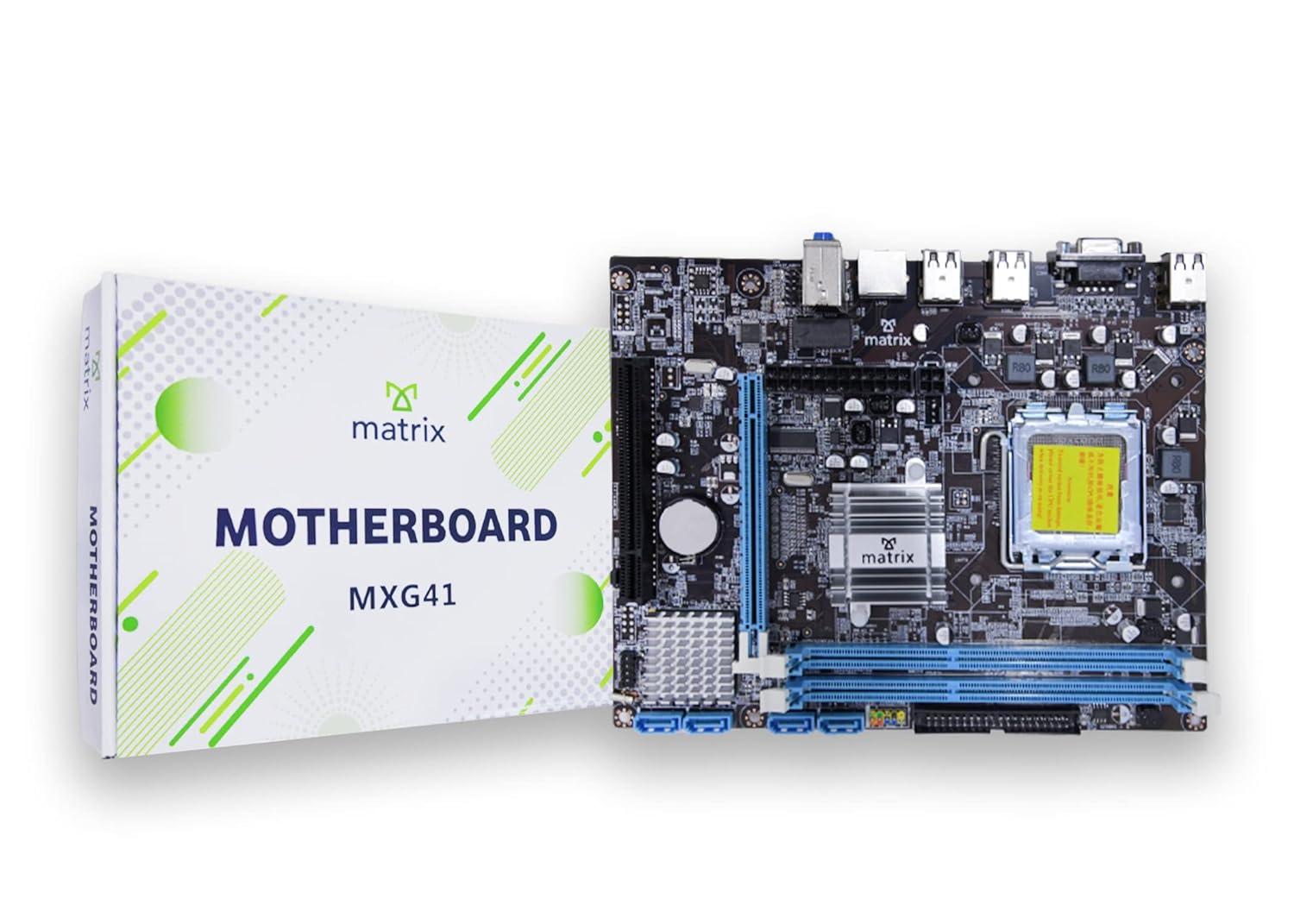Amazon.in: Buy Matrix MX-G41 DDR3 Micro ATX Motherboard Online at Low ...