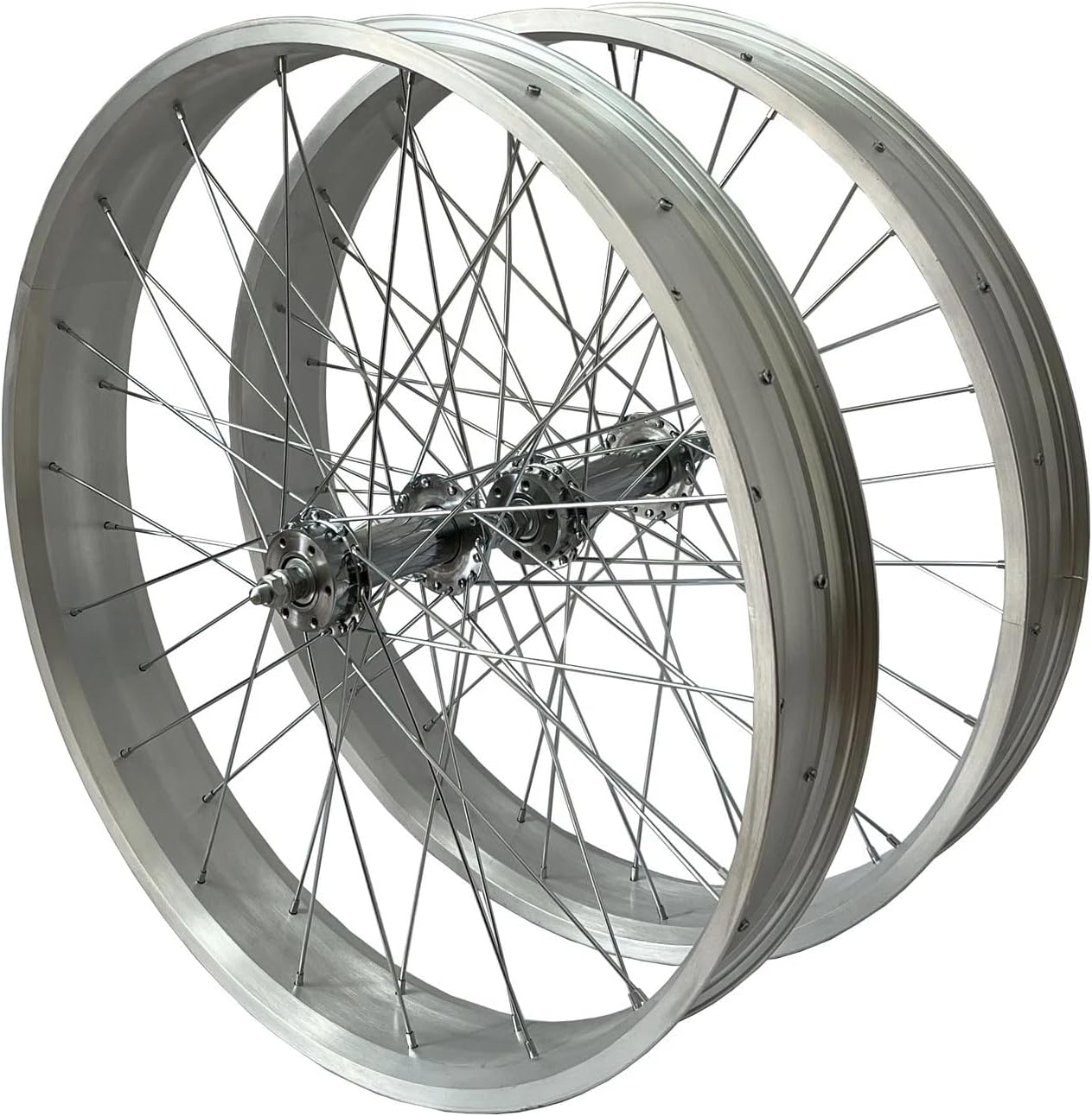 Amazon.com : 26 inch x 4 Fat Tire Bike Rim Wheel Set 12 Gauge Heavy ...