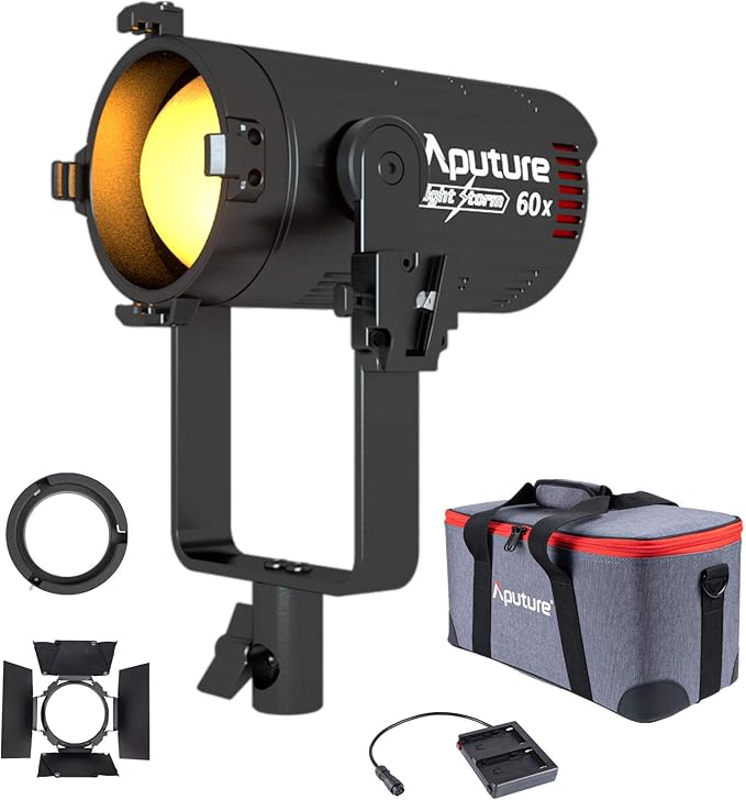 Amazon.com : Aputure LS 60X 60W Bi-Color Adjustable LED Video Light ...