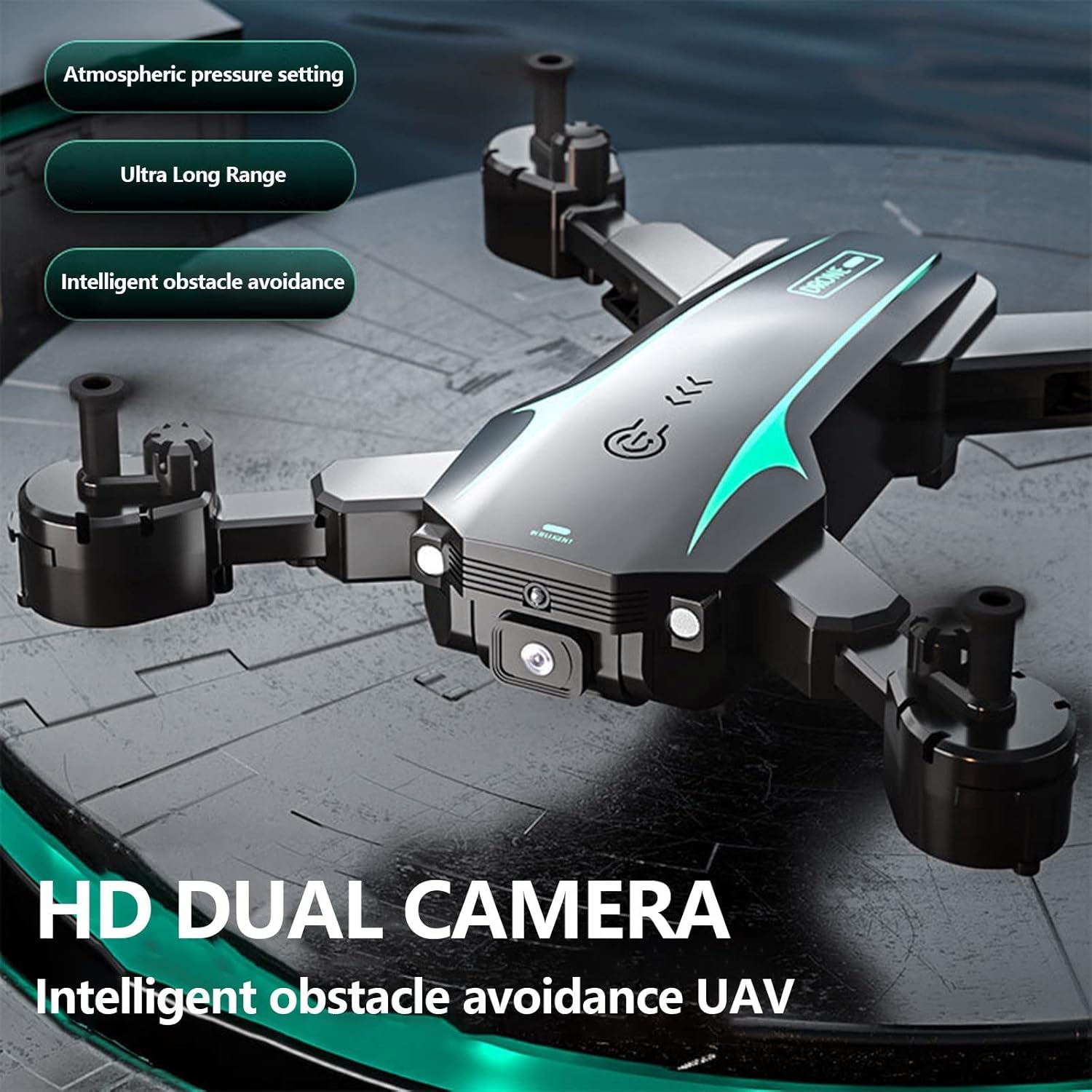 RKSTD Remote Control Drone, Altitude Hold Headless Mode, Foldable FPV ...