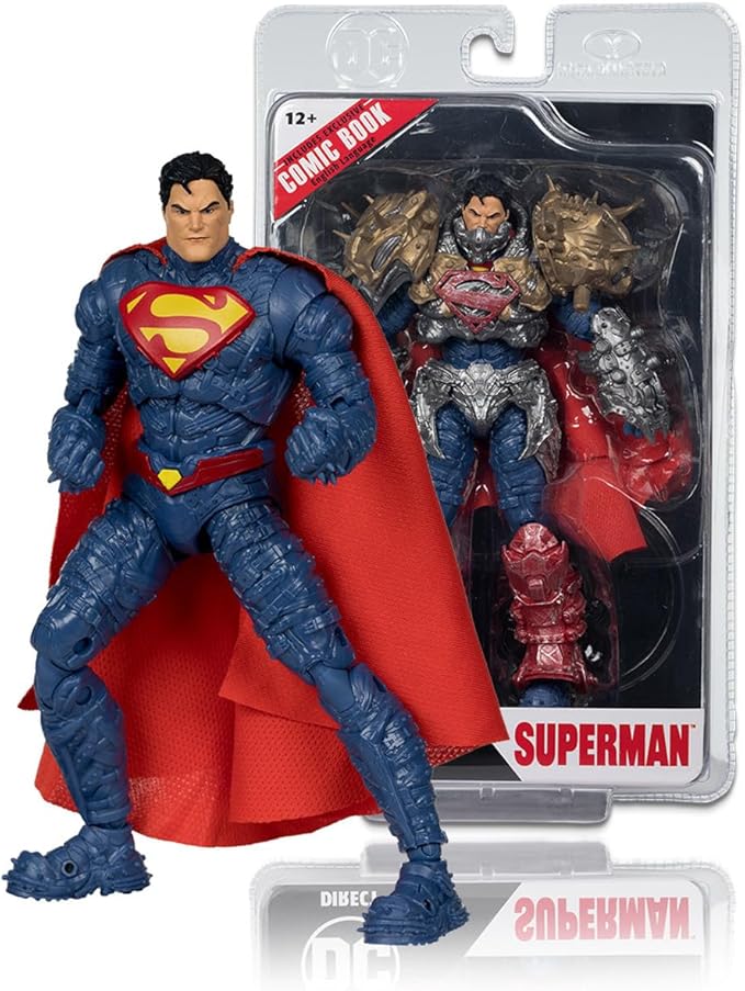 Amazon.com: McFarlane 64385949 DC Multiverse Gold Edition Superman ...