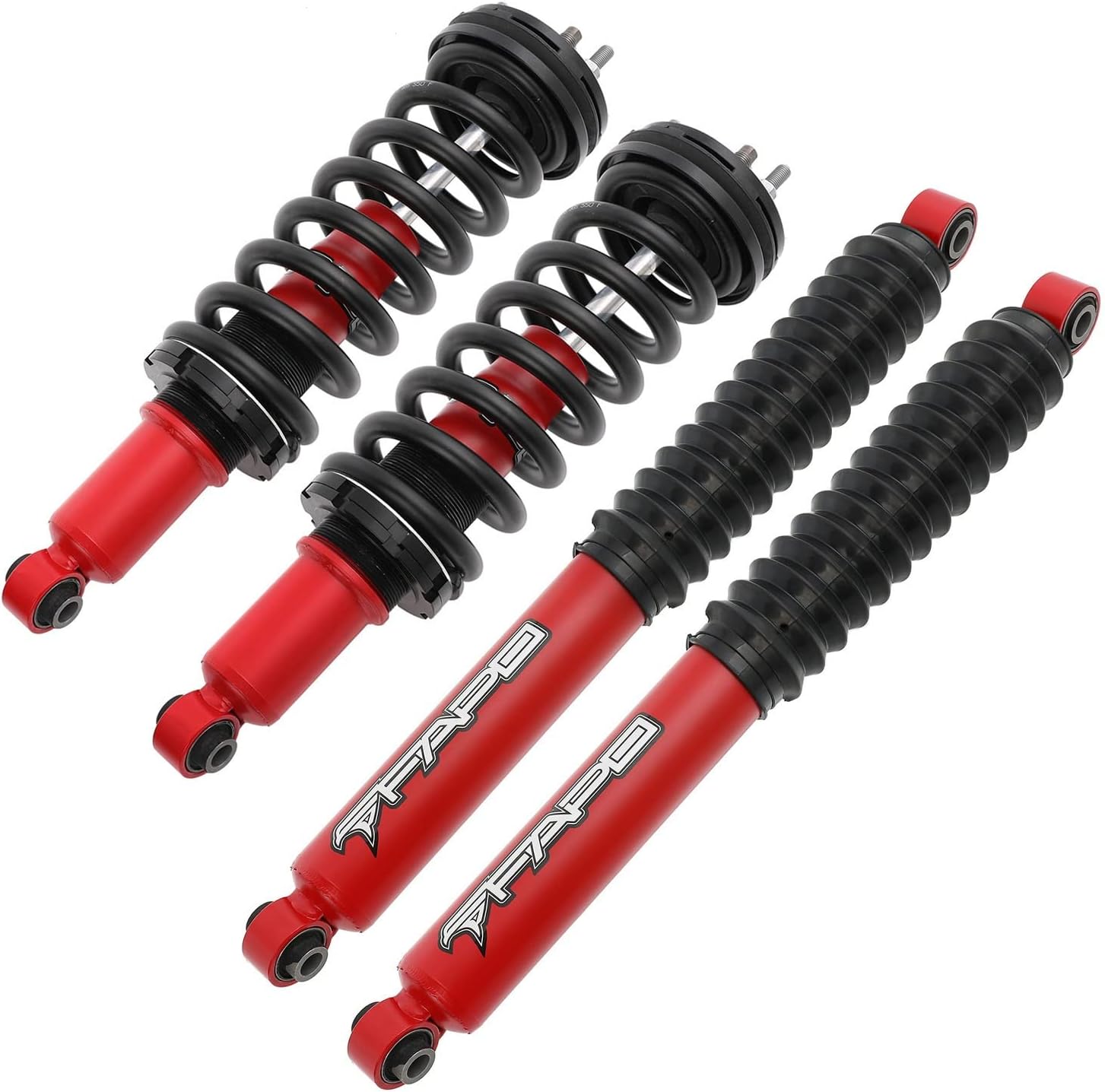 Amazon.com: FAPO SHOCK Front and Rear Shock Absorbers P1 series ...