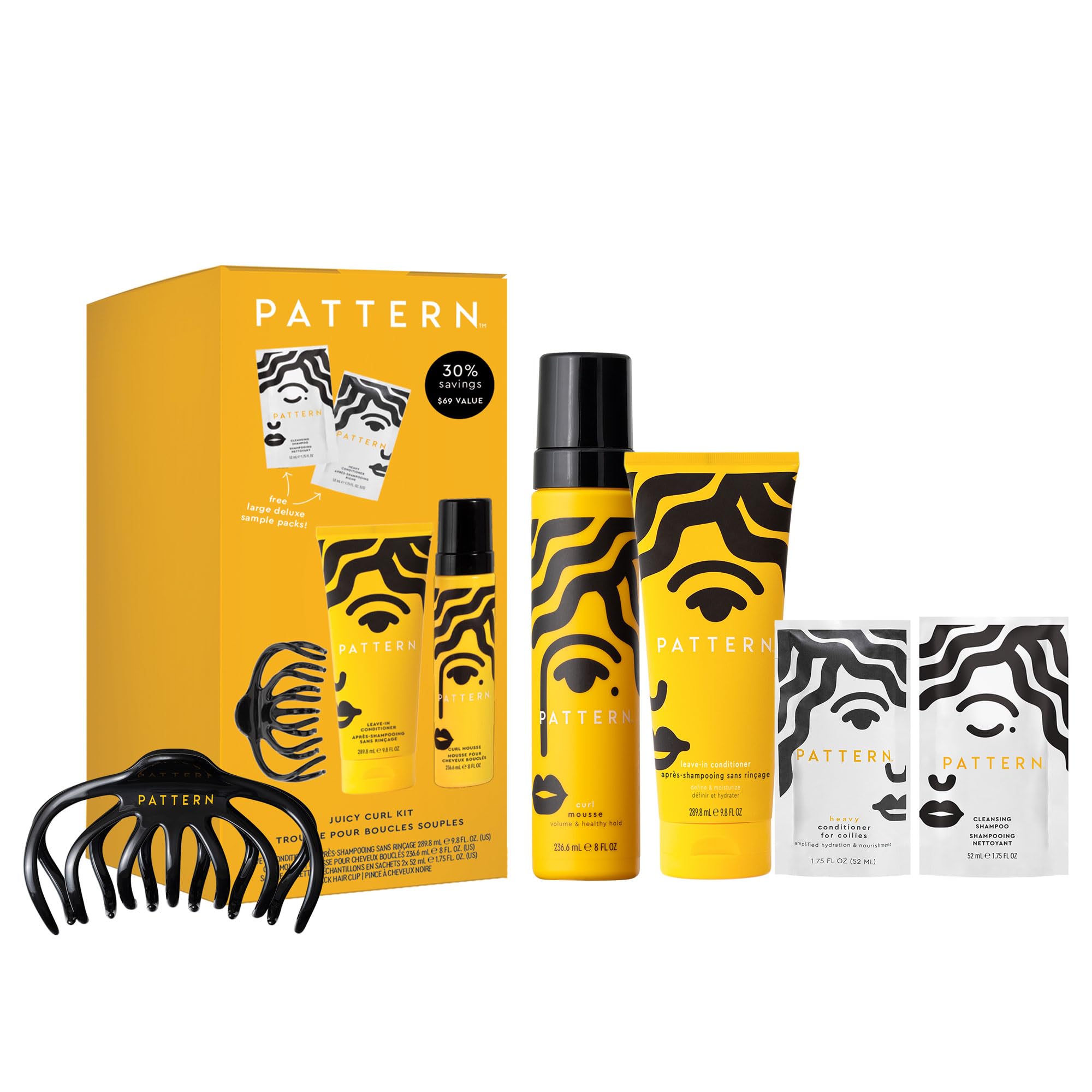 Amazon.com : PATTERN Beauty By Tracee Ellis Ross Juicy Curl Kit in ...
