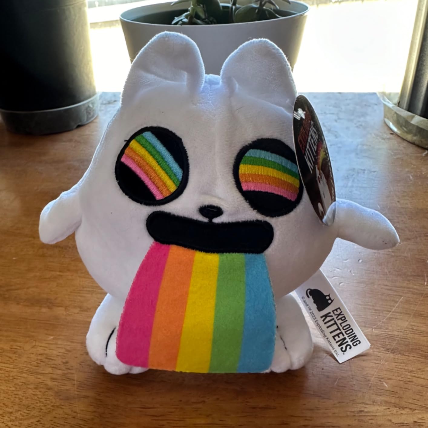 Amazon.com: Just Toys LLC Exploding Kittens 6" Plush (Pig-A-Corn ...