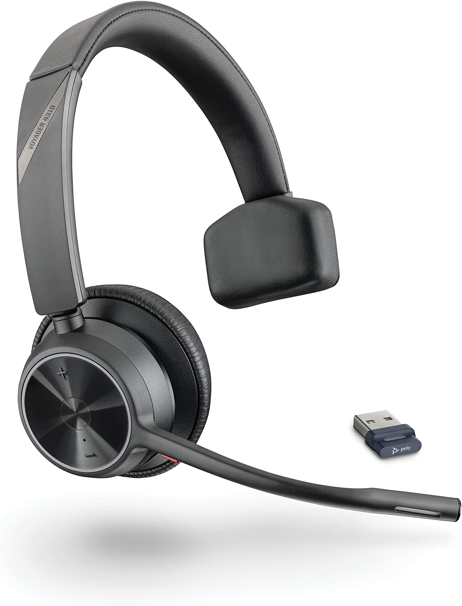 Amazon.com: Poly - Voyager 4310 UC Wireless Headset (Plantronics ...