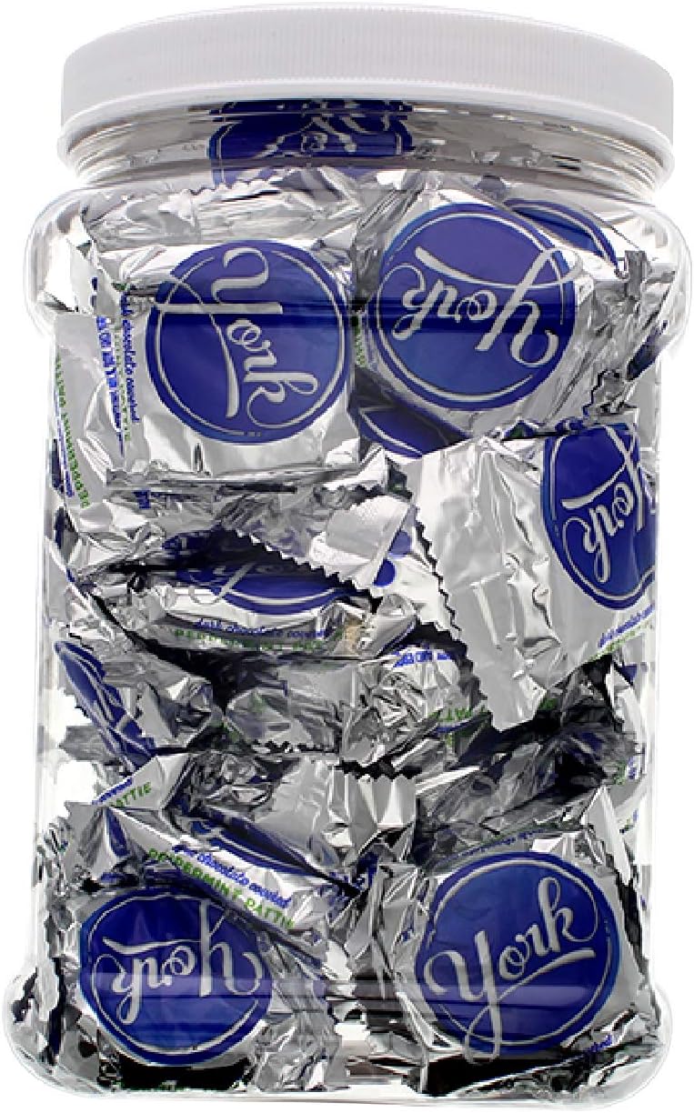 Amazon.com : YORK THiNS Dark Chocolate Peppermint Patties, Candy Share ...