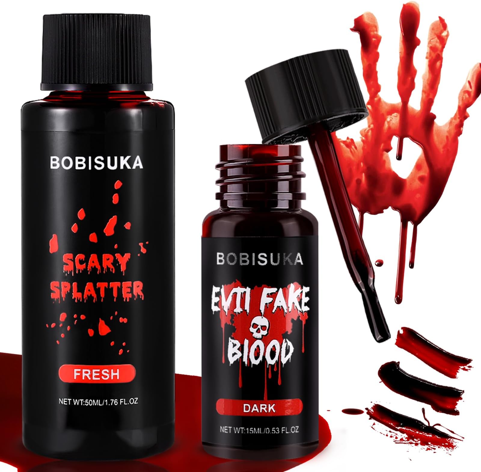Amazon.com : Graftobian Blood Gel 1oz Bottle - Special FX Fake Blood ...