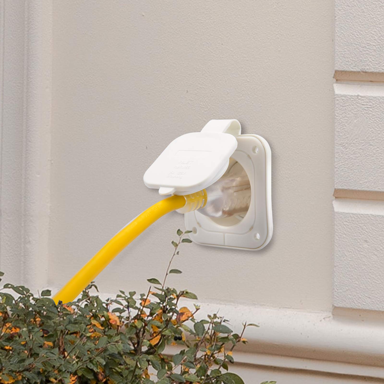Snapklik.com : RVGUARD 15 Amp 125V AC Power Inlet Port Plug