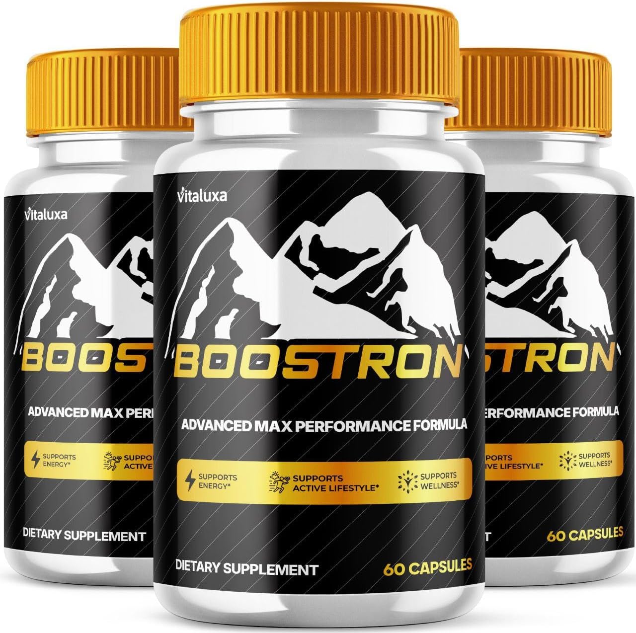Amazon.com: (3 Pack) Boostron Supplement Pills, Boostrom Capsules ...
