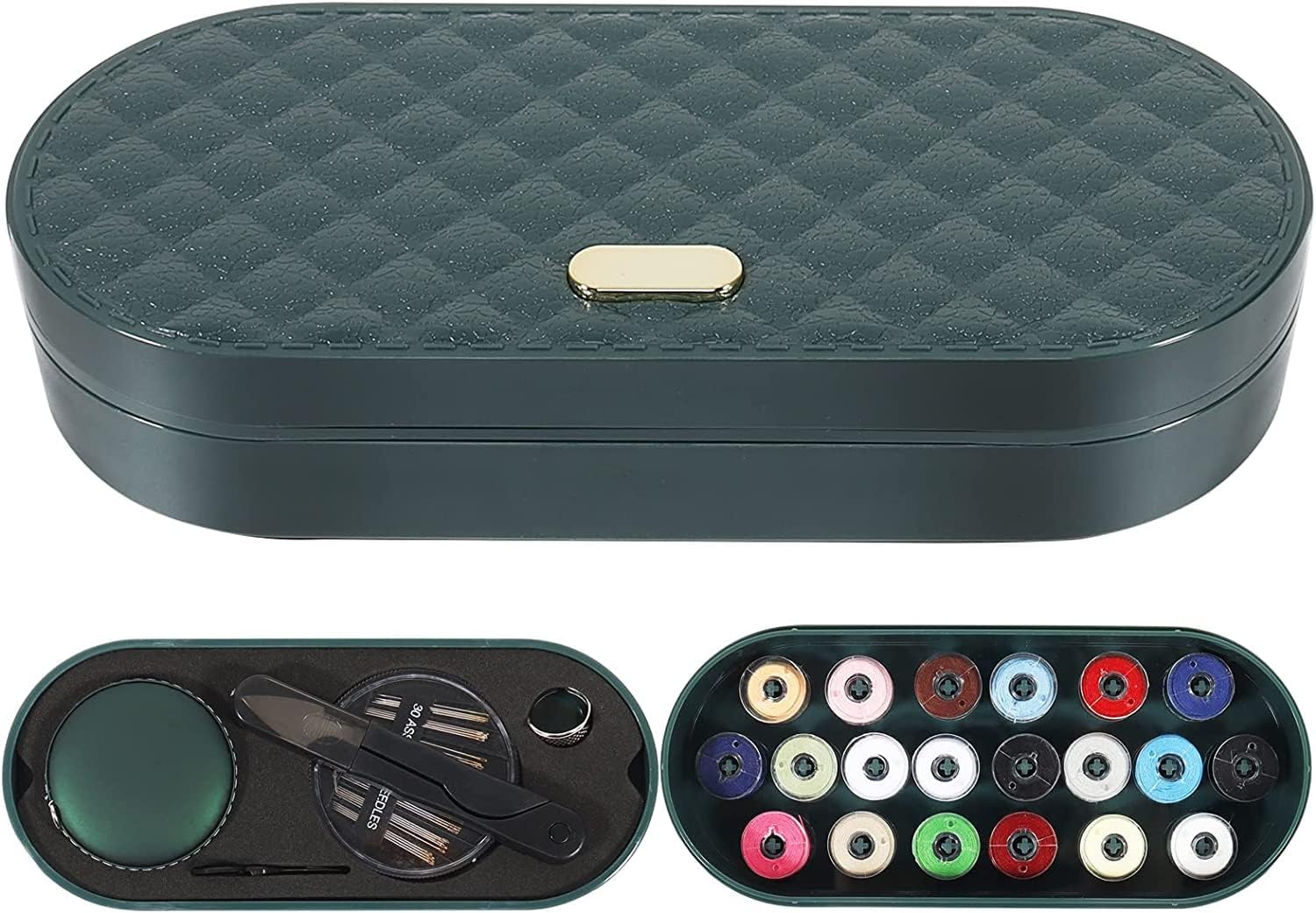 FunBlast Sui Dhaga Kit – Needle and Thread Box, Small & Portable Travel ...