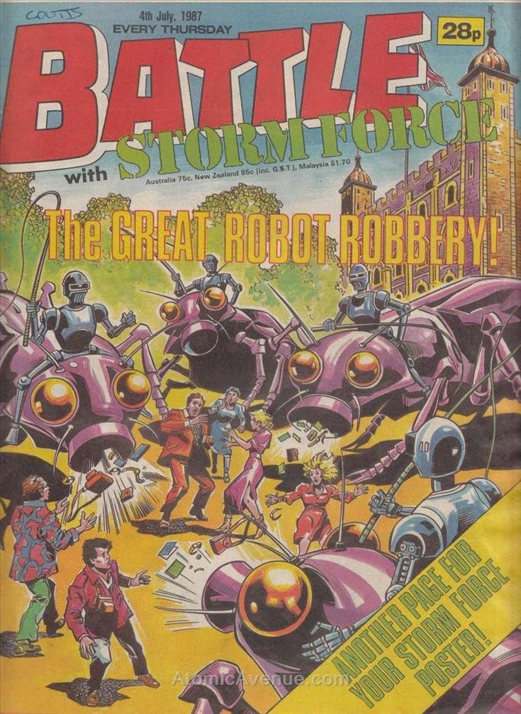 Amazon.com: Battle (IPC/Fleetway) #644 VG ; Fleetway Quality comic book ...