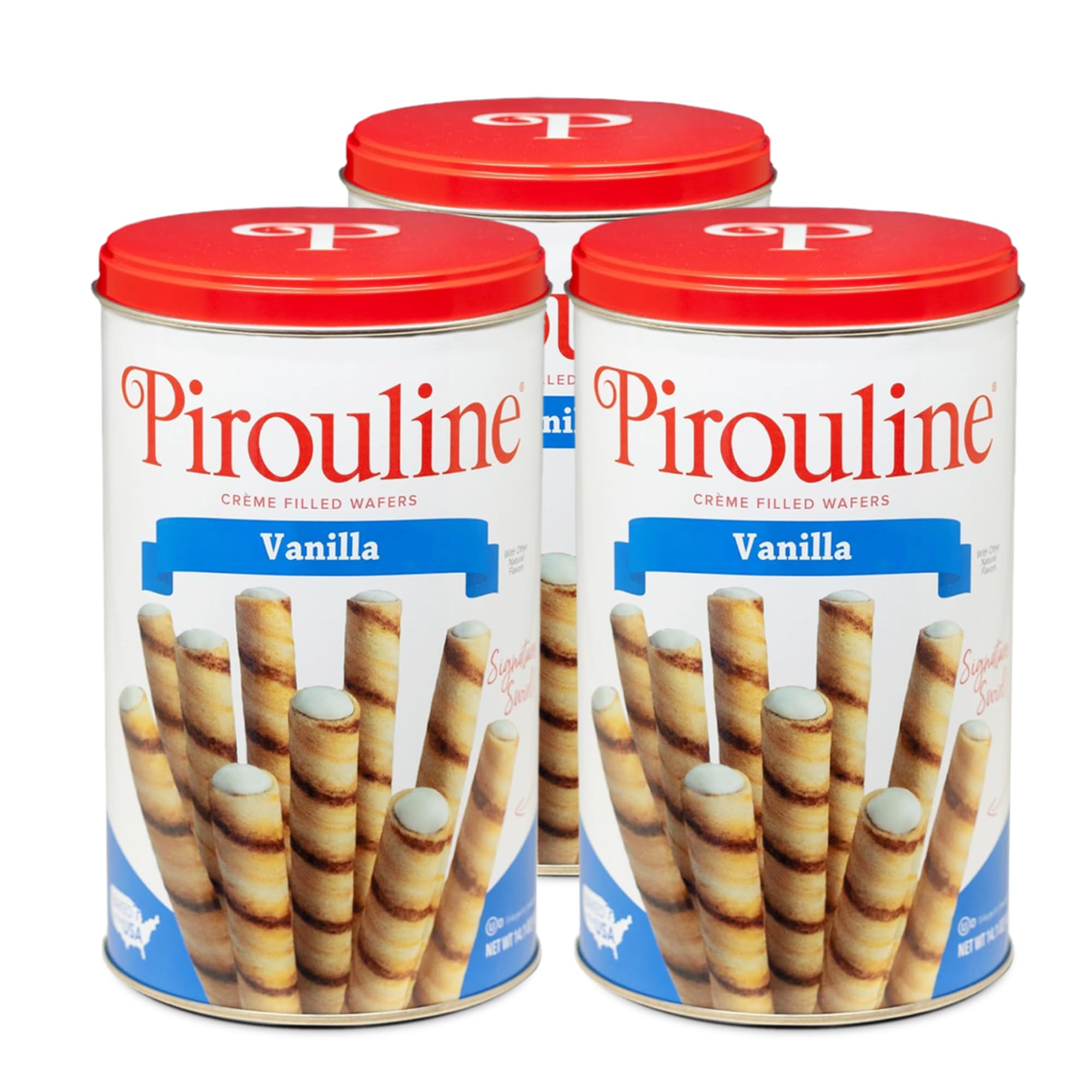 Pirouline Rolled Wafers Vanilla Rolled Wafer Sticks Original Signature ...