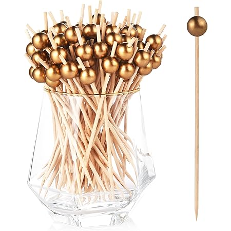 Amazon.com | 200PCS Cocktail Picks, Fancy Cocktail Toothpicks for ...