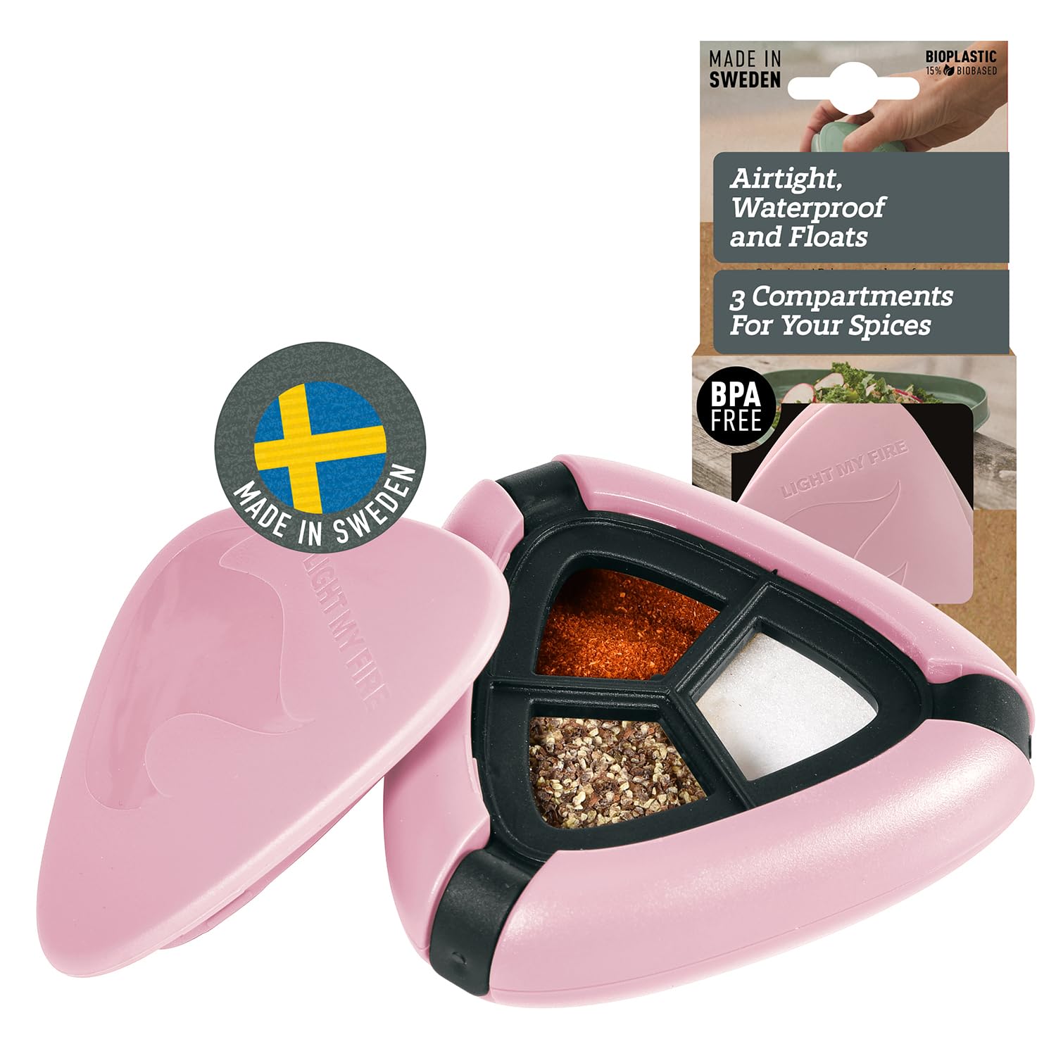 Amazon.com: Light My Fire Salt & Pepper Shakers — Travel Salt and ...