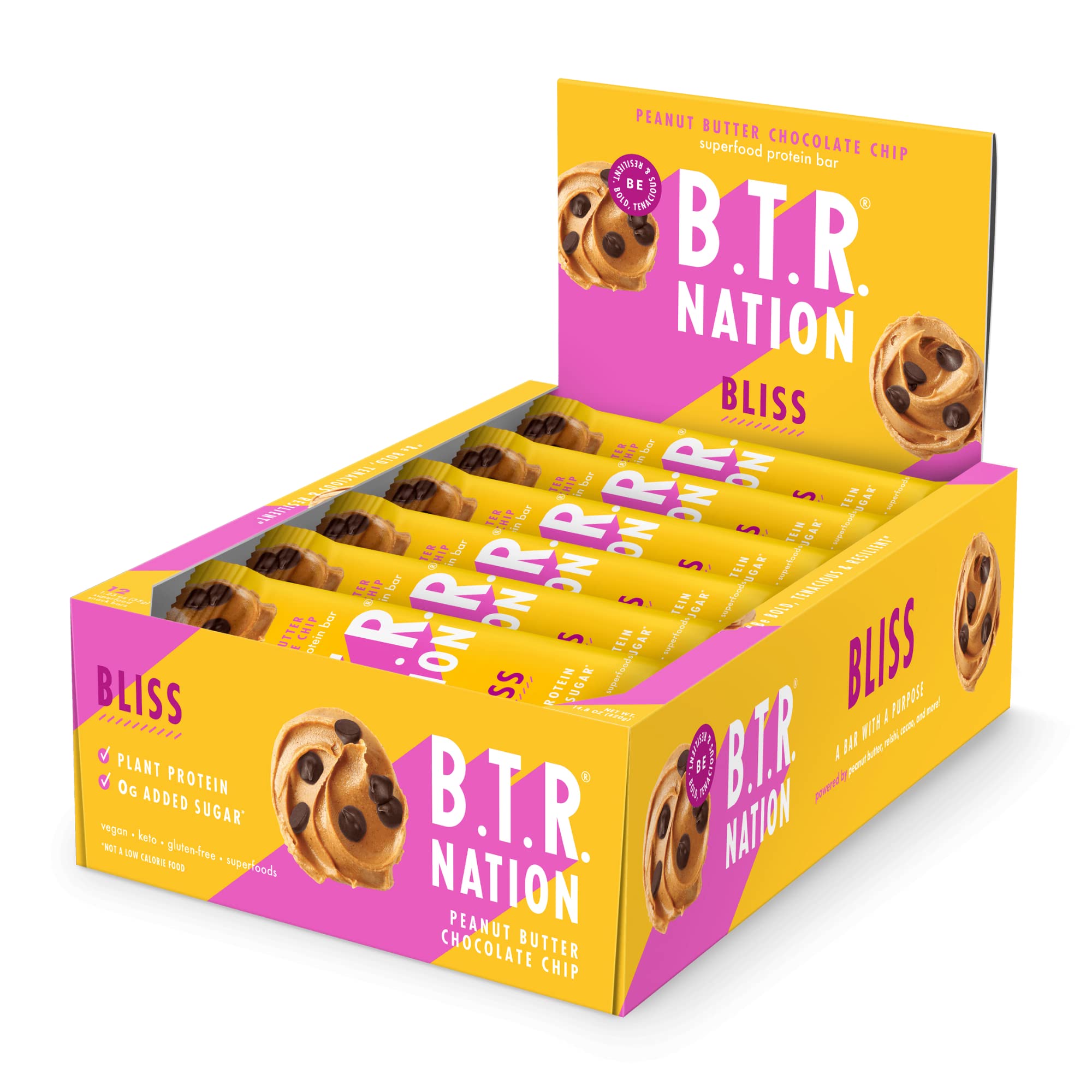 Snapklik.com : Vegan Keto Superfood Protein Bars, By BTR - Low Carb ...
