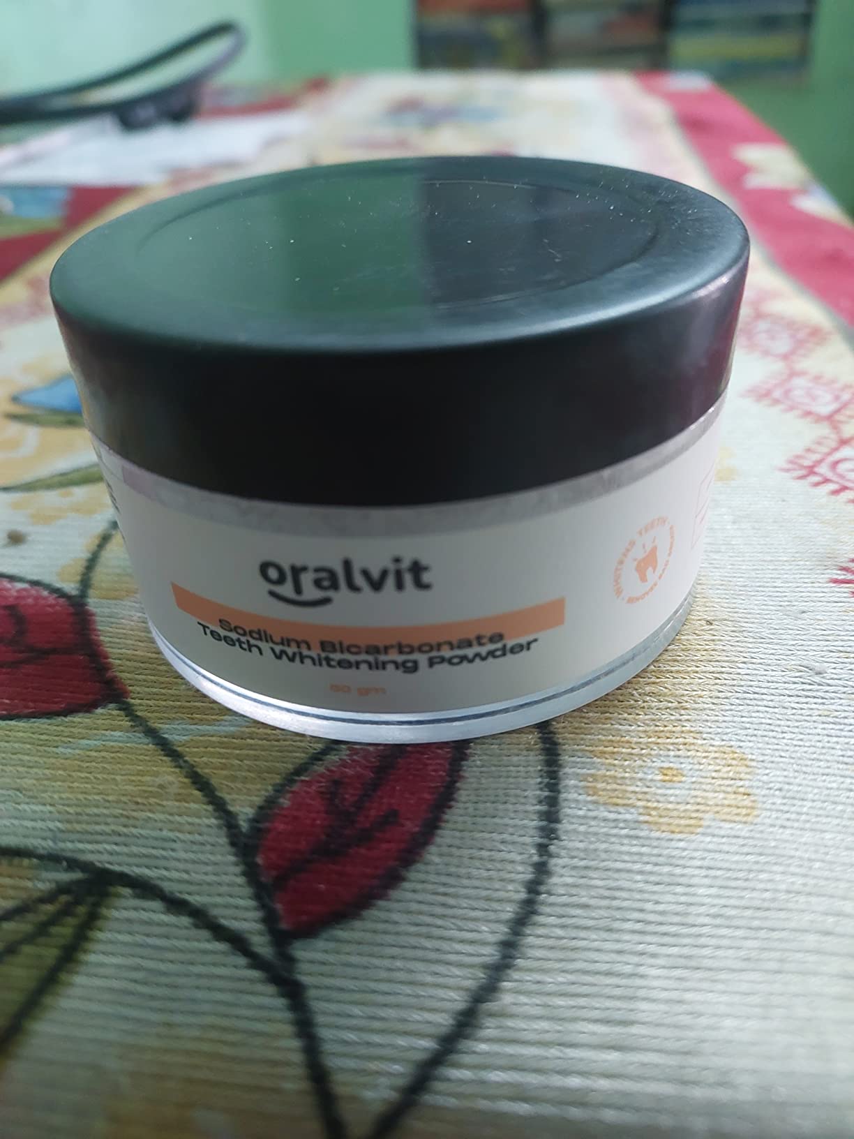 Oralvit Sodium Bicarbonate Teeth Whitening Powder with Baking Soda ...