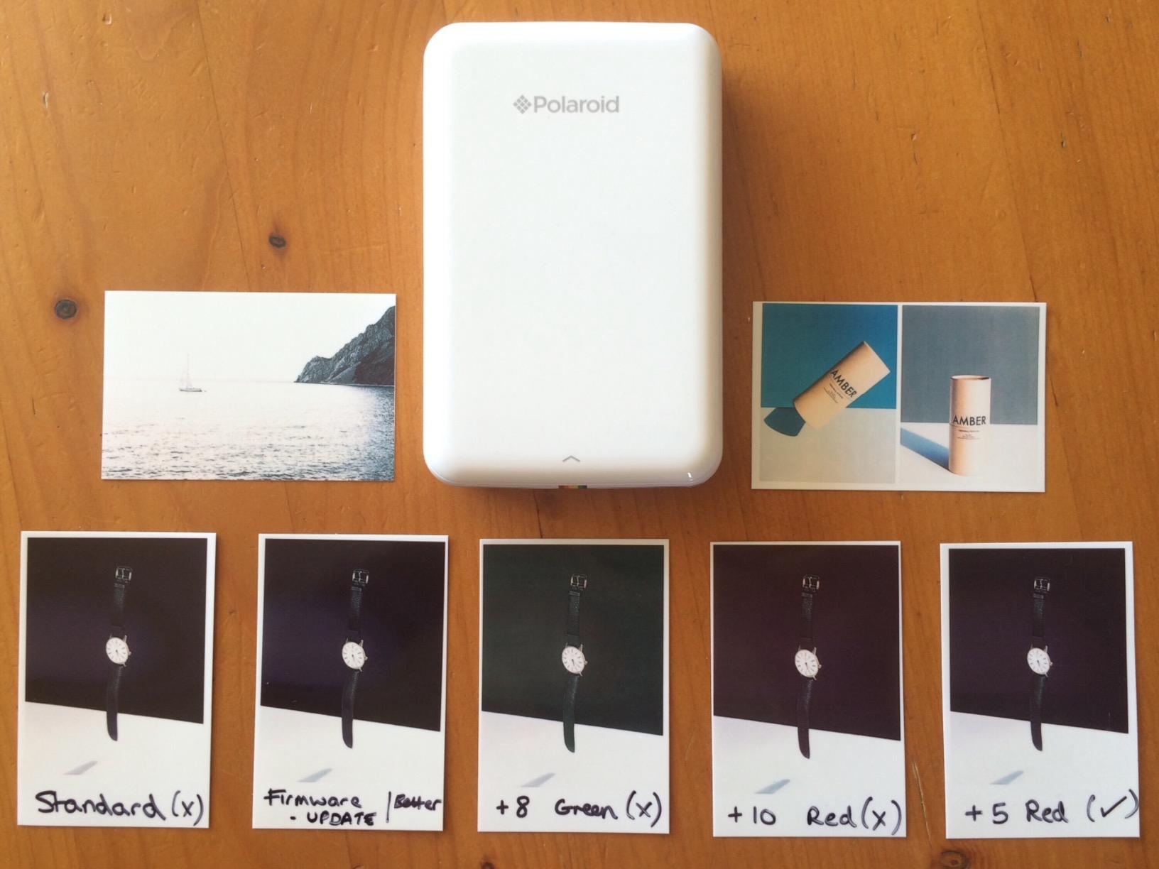 Polaroid ZIP Mobile Printer w/ZINK Zero Ink Printing Technology ...