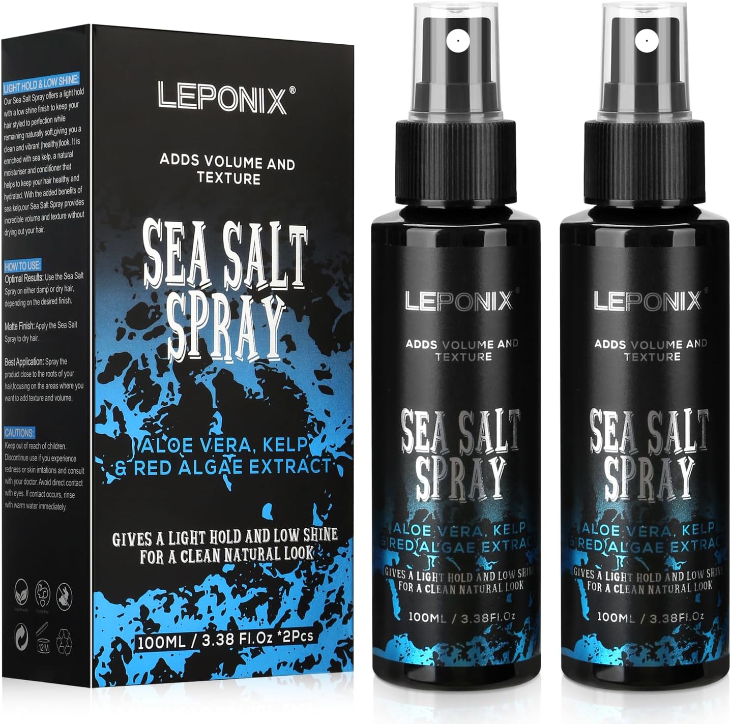 Amazon.com : Viking Revolution Sea Salt Spray for Hair Men ...