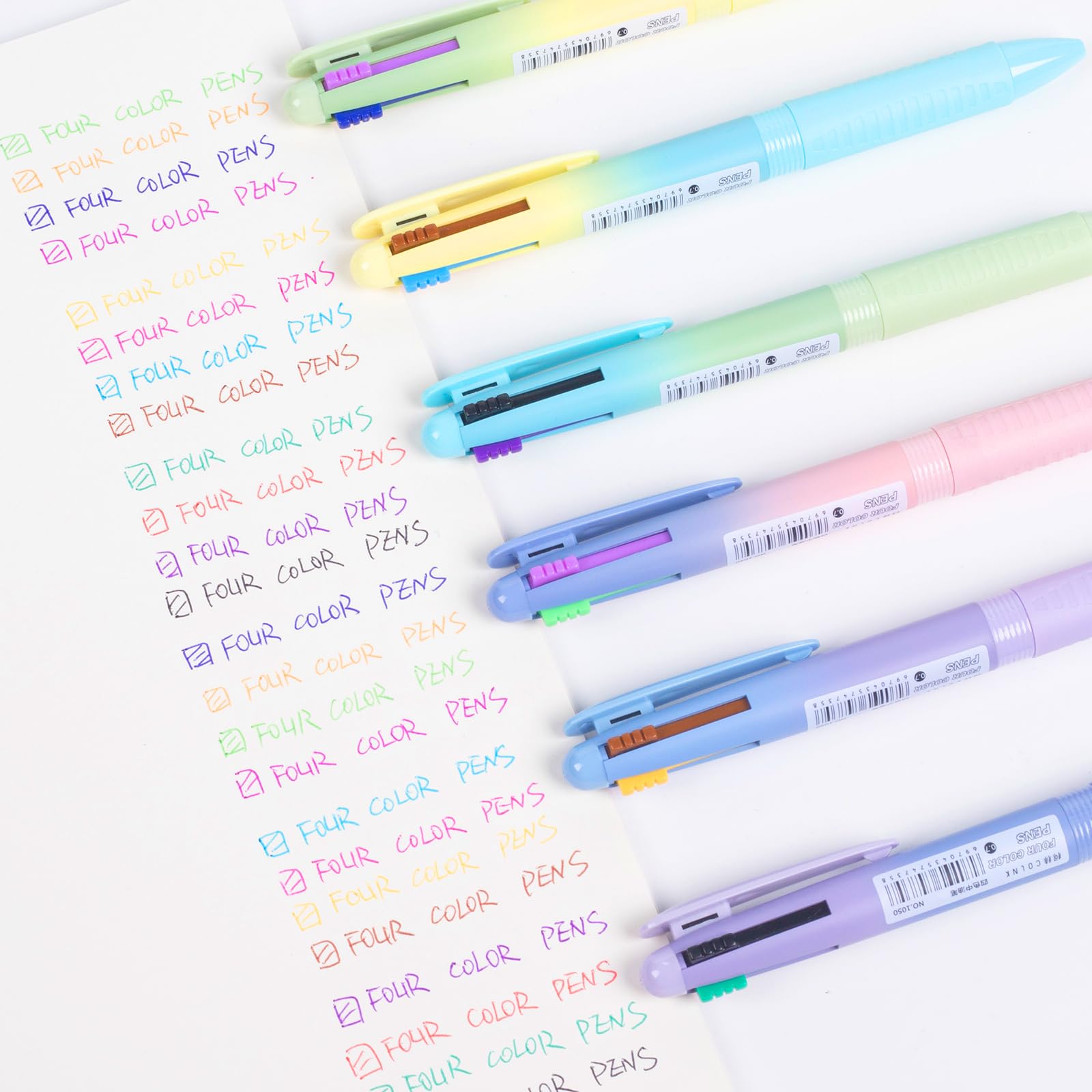 Snapklik.com : 4 Colors Ballpoint Pens In 1,Multicolor Ballpoint Pen ...