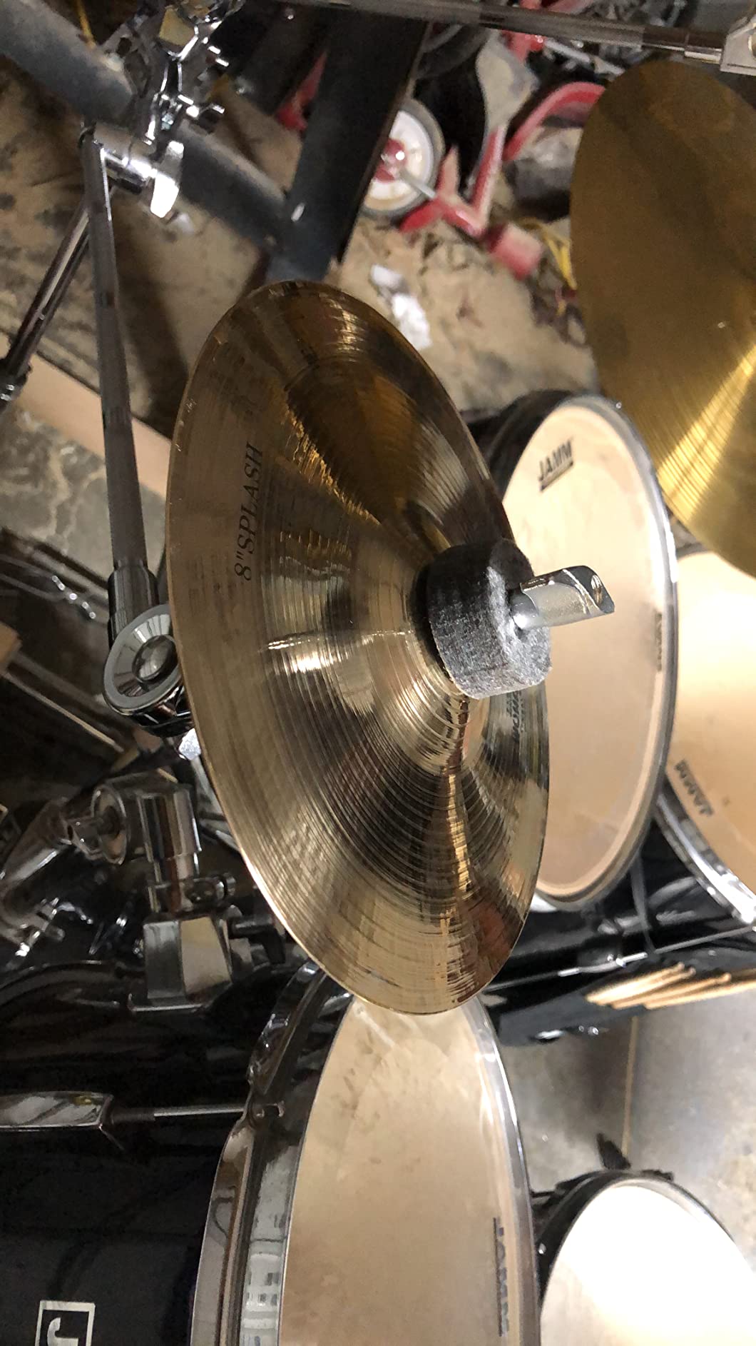 Thin Crisp Cymbal Wuhan 8-Inch Splash Cymbal - Thin Crisp Sound For ...