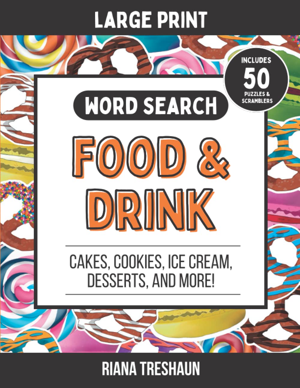 Food & Drink Word Search: Delicious Cooking and Food Word Search, 50 ...