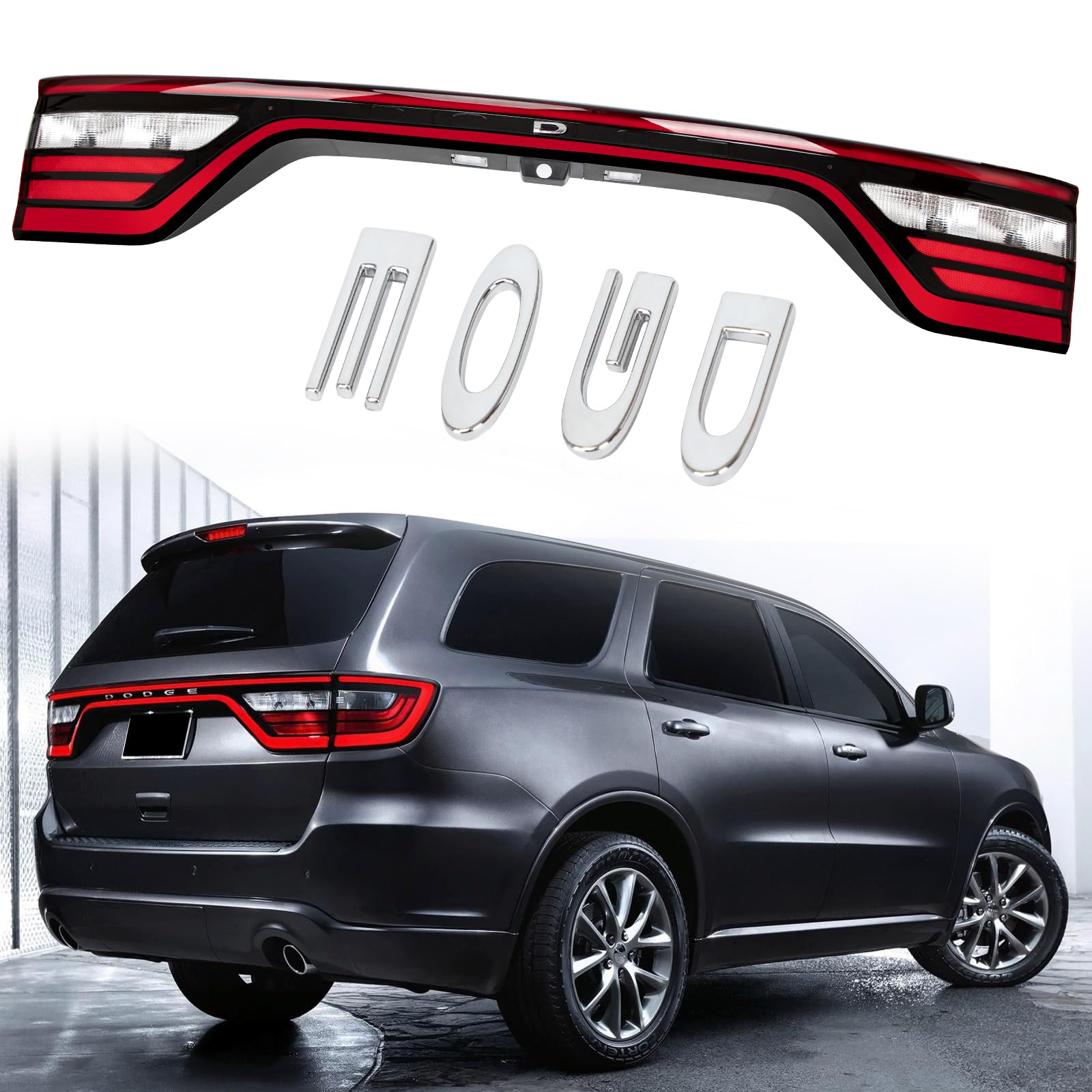 Amazon.com: KAKSEY Tail Light For 2014-2022 Dodge Durango Liftgate ...