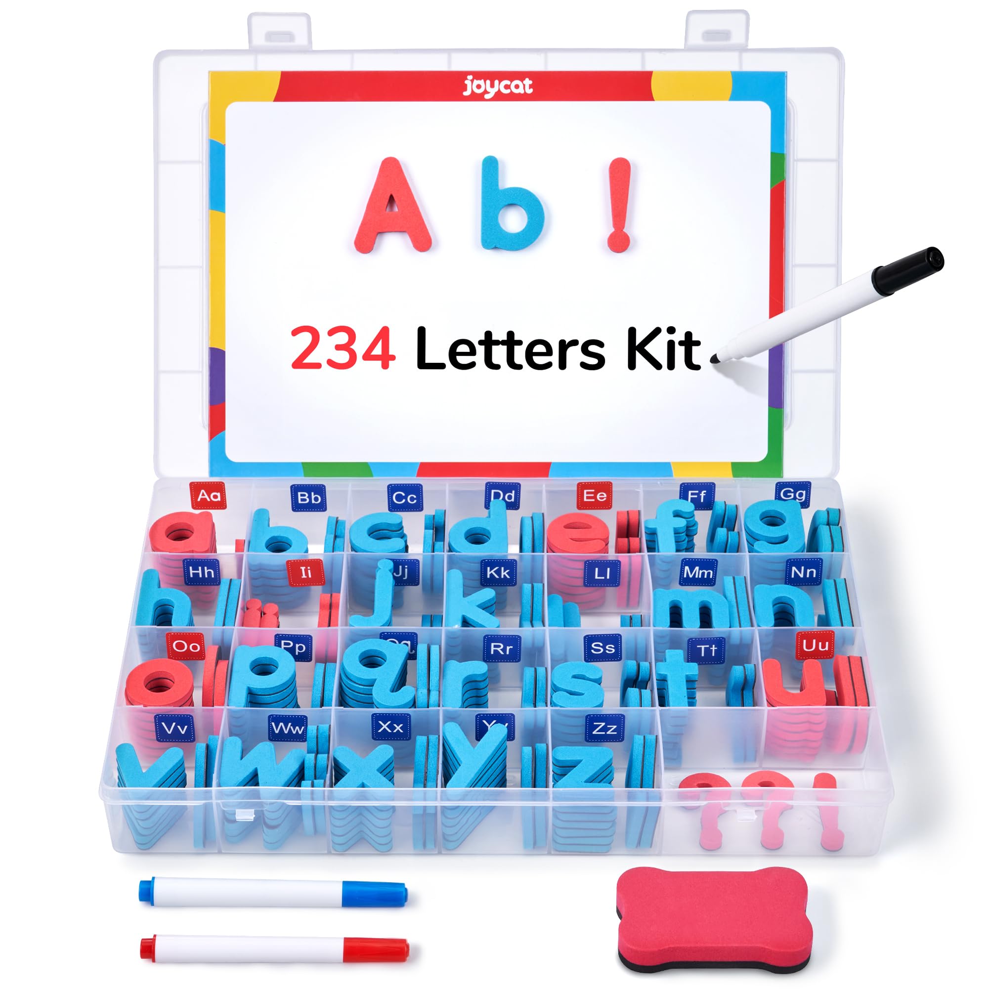 Snapklik.com : JoyCat Classroom Magnetic Letters Kit 234 Pcs