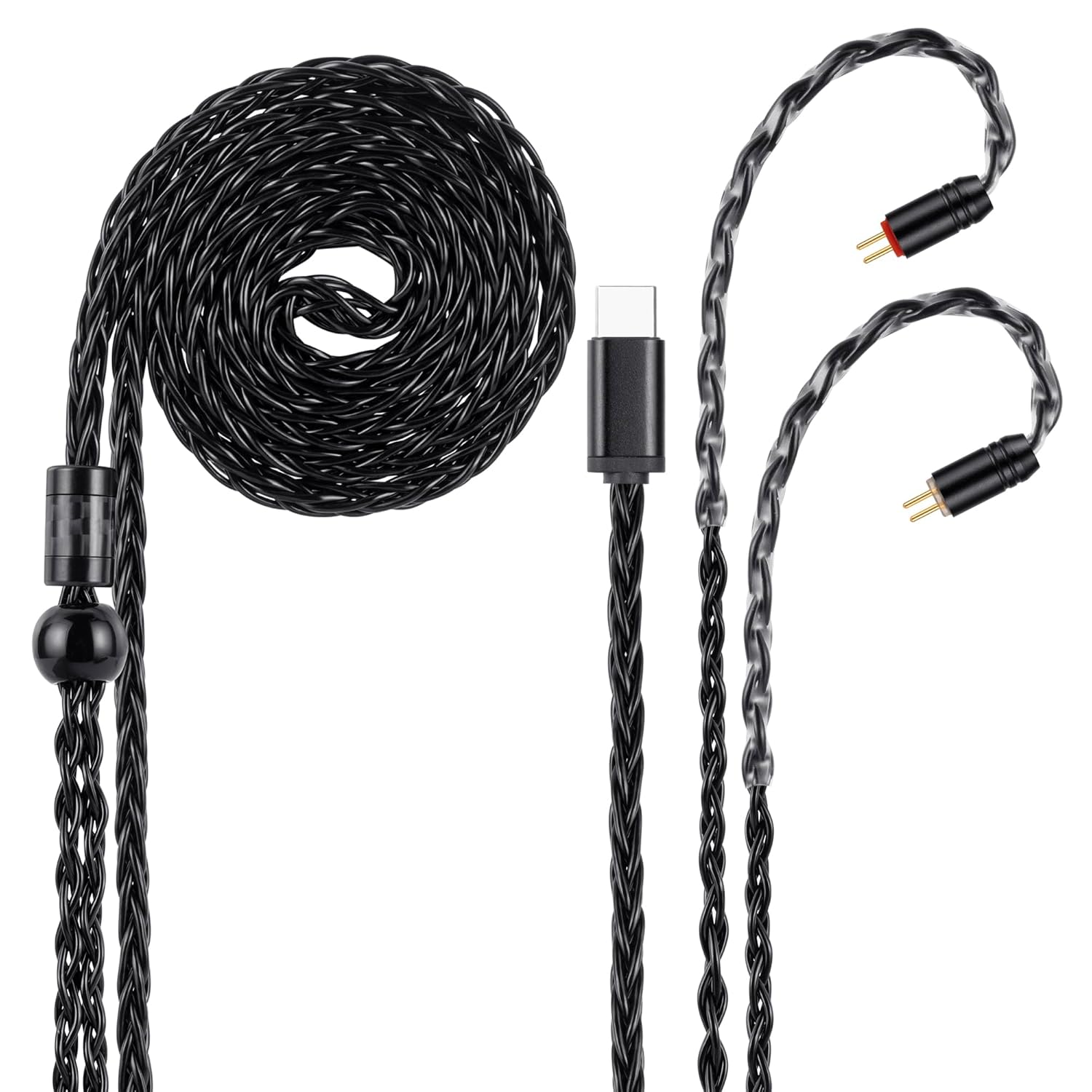 Amazon.com: UNCLE LIGHT USB-C to Dual 2pin (0.78mm) IEM Balance Earbud ...