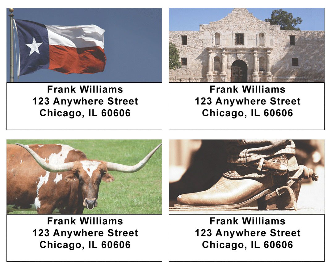 Amazon.com : Texas Address Labels : Office Products