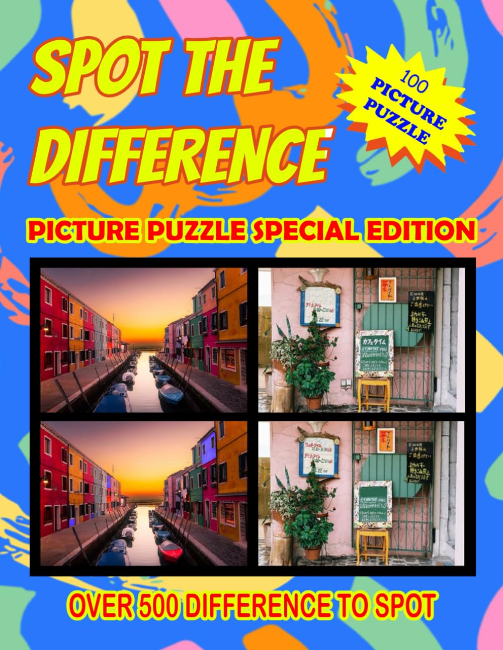 SPOT THE DIFFERENCE PICTURE PUZZLE SPECIAL EDITION 100 PICTURE PUZZLE ...