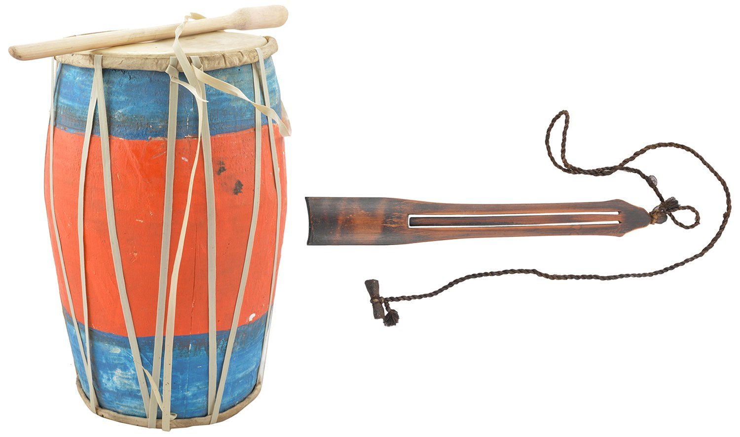Onoinya Assamese Traditional Dhol and Gogona, Multi-Colour : Amazon.in ...