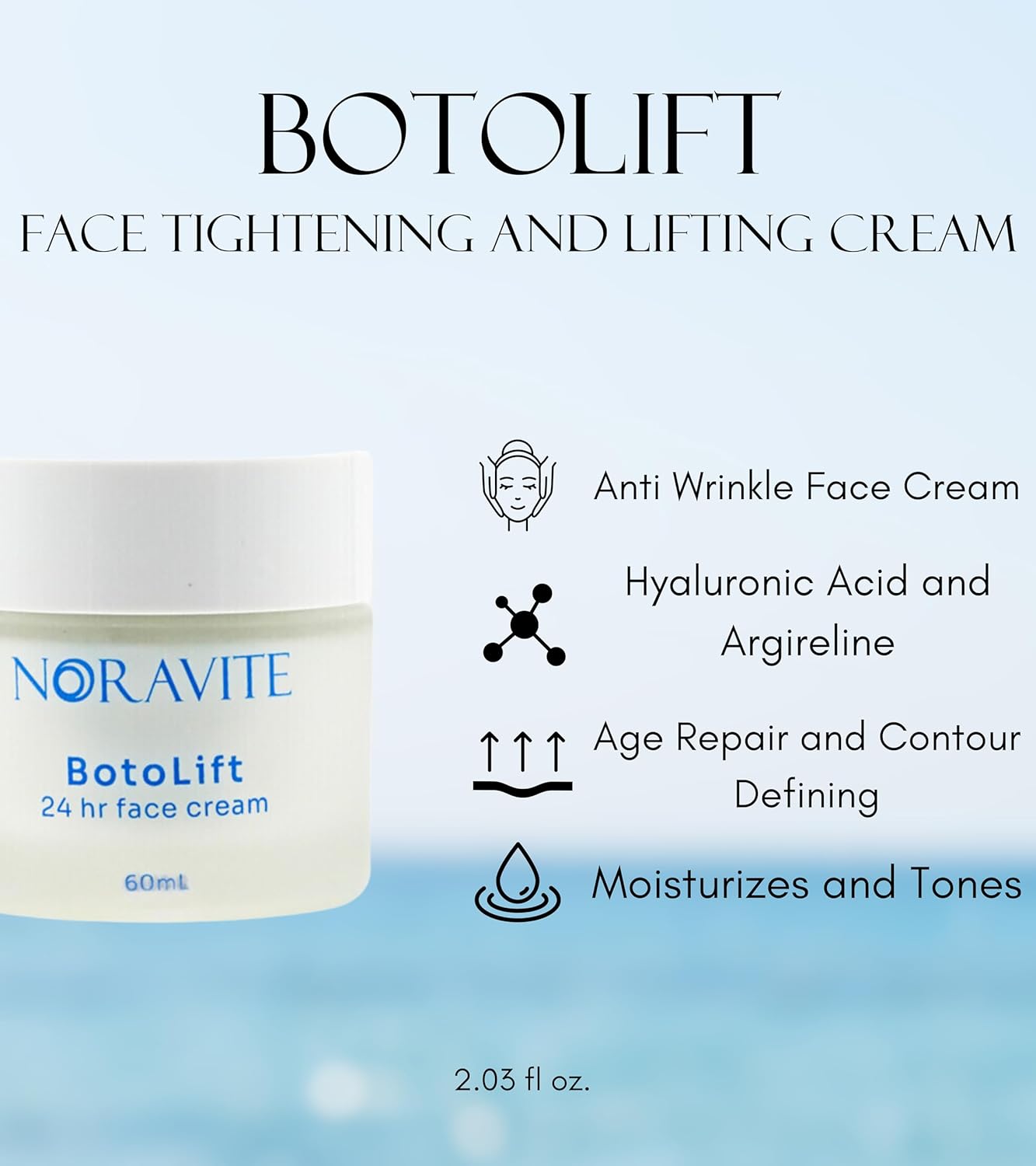 Noravite Botolift – Crema facial para apretar y levantar la cara crema ...